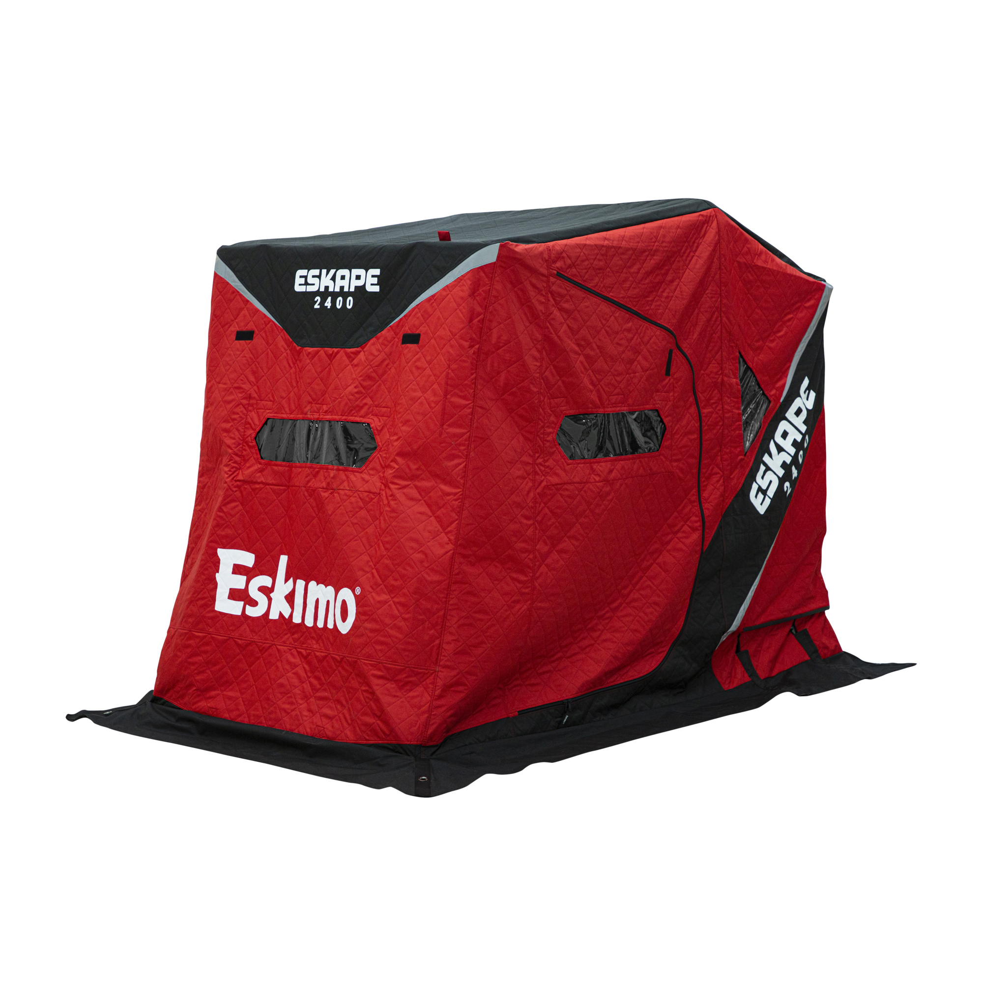 Eskimo, Eskape 2400 Flip-Style Sled Ice Shelter, 2-Person, Model# 38200 ...