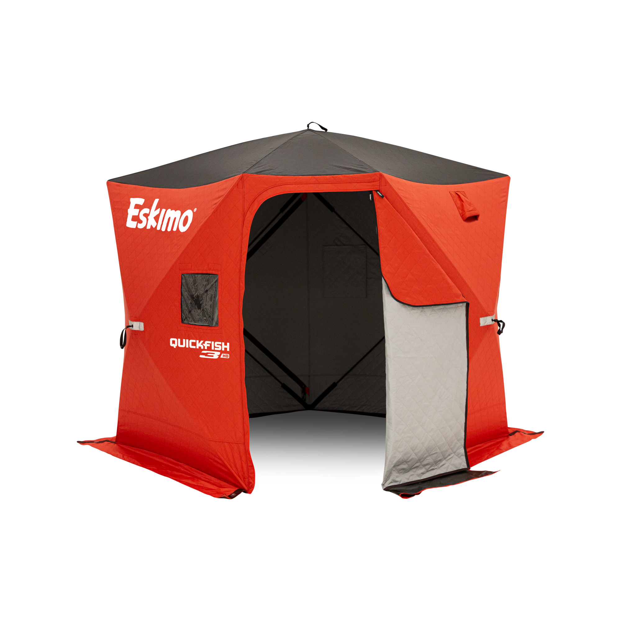 Eskimo, QuickFish 3HD Portable Ice Shelter, 3-Person, Model# 46075 ...