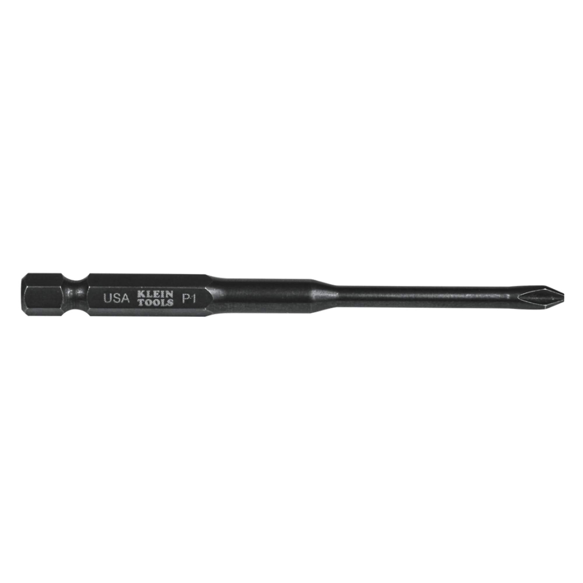 Klein Tools, #1 Phillips Power Drivers 3-1/2in., 5-Pack, Included (qty ...