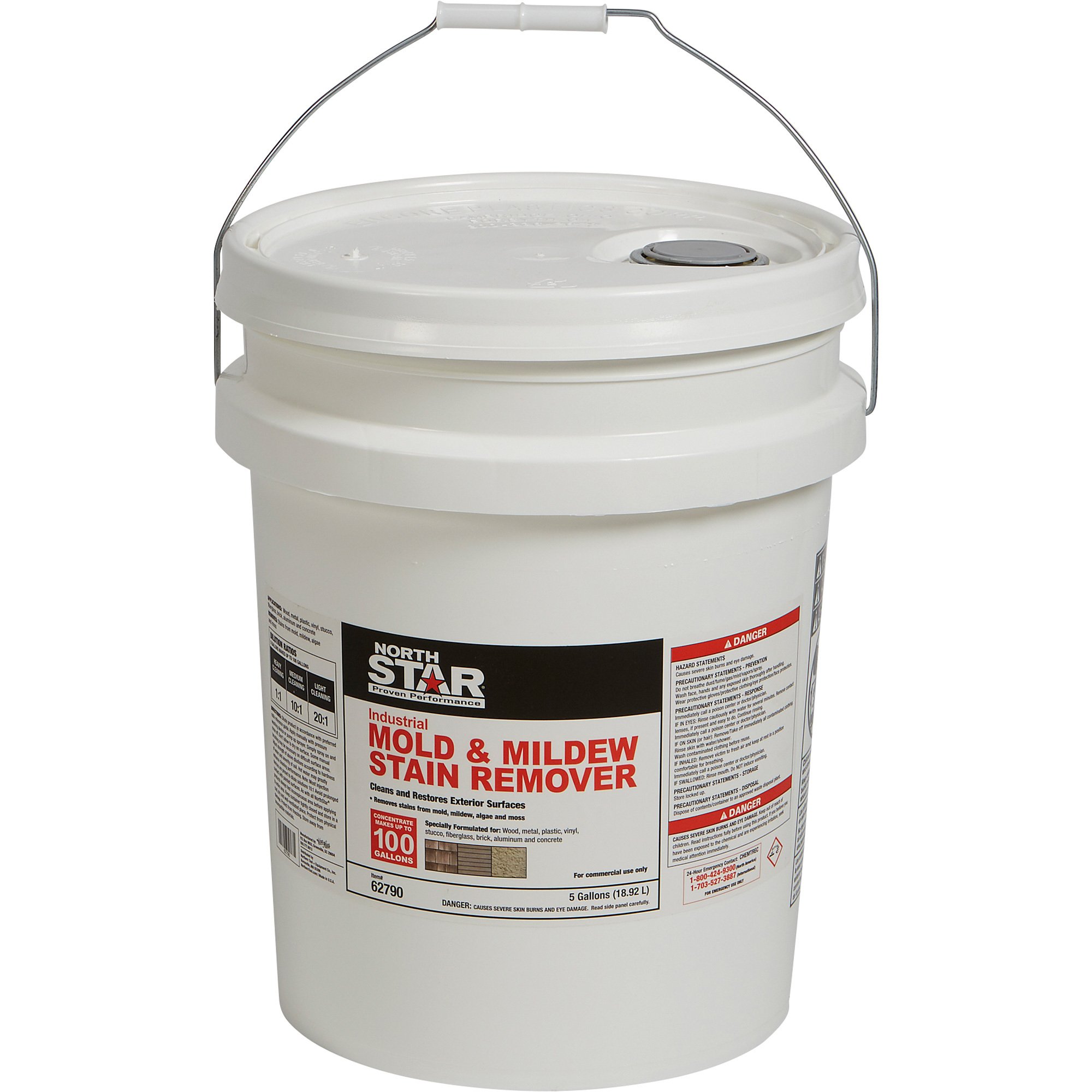 NorthStar Pressure Washer Mold and Mildew Wash Concentrate — 5-Gallons ...