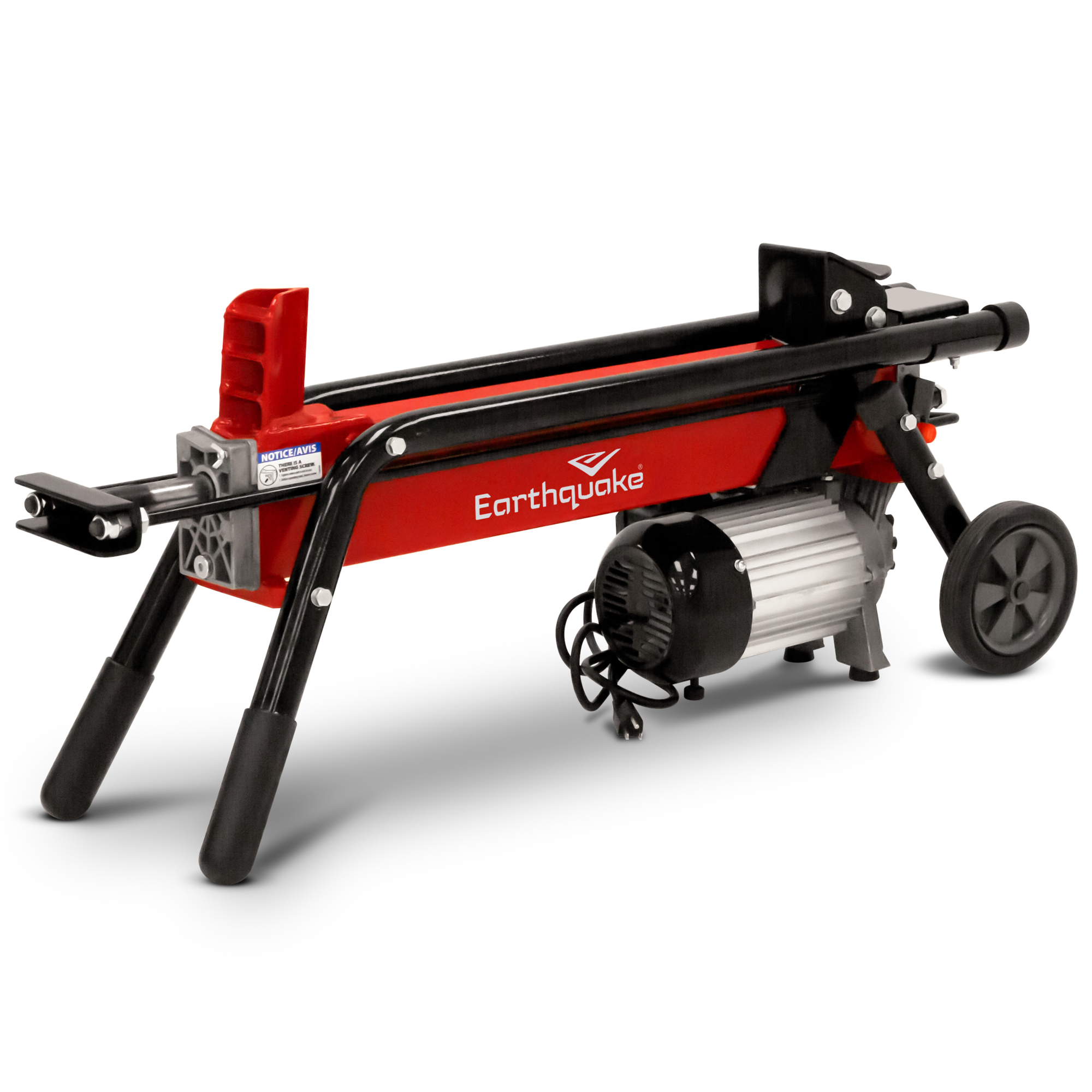 Earthquake, 5 Ton Electric Log Splitter 1500-Watt 15-amp Motor, Ram ...
