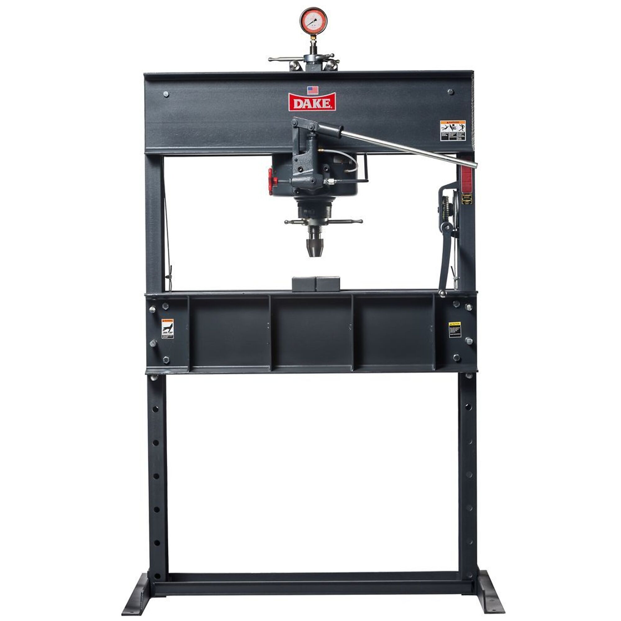 Dake, Dake 50-ton Hand Hydraulic Press, Press Type Hydraulic, Max ...