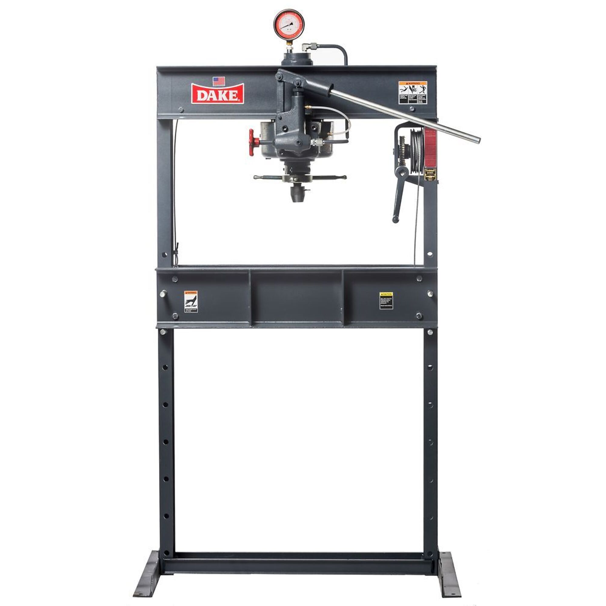 Dake, Dake 25-ton Hand Hydraulic Press, Press Type Hydraulic, Max ...