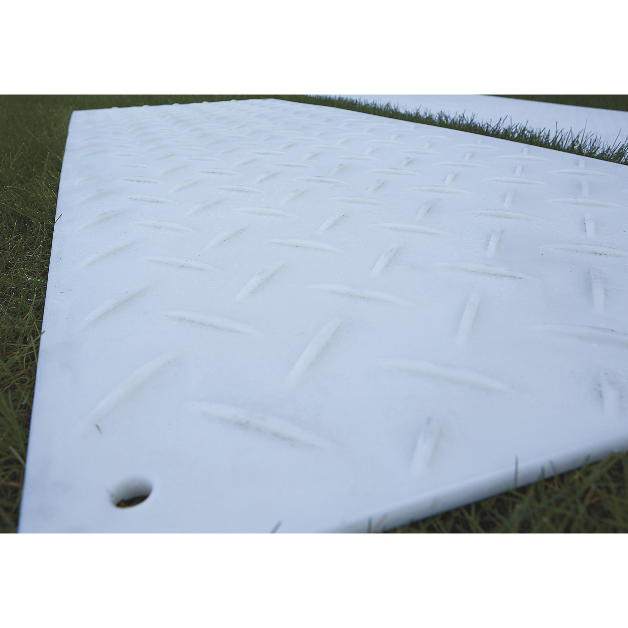 Checkers VersaMat Ground Protection Mat, Clear, 3ft.W x 8ft.L, Diamond ...