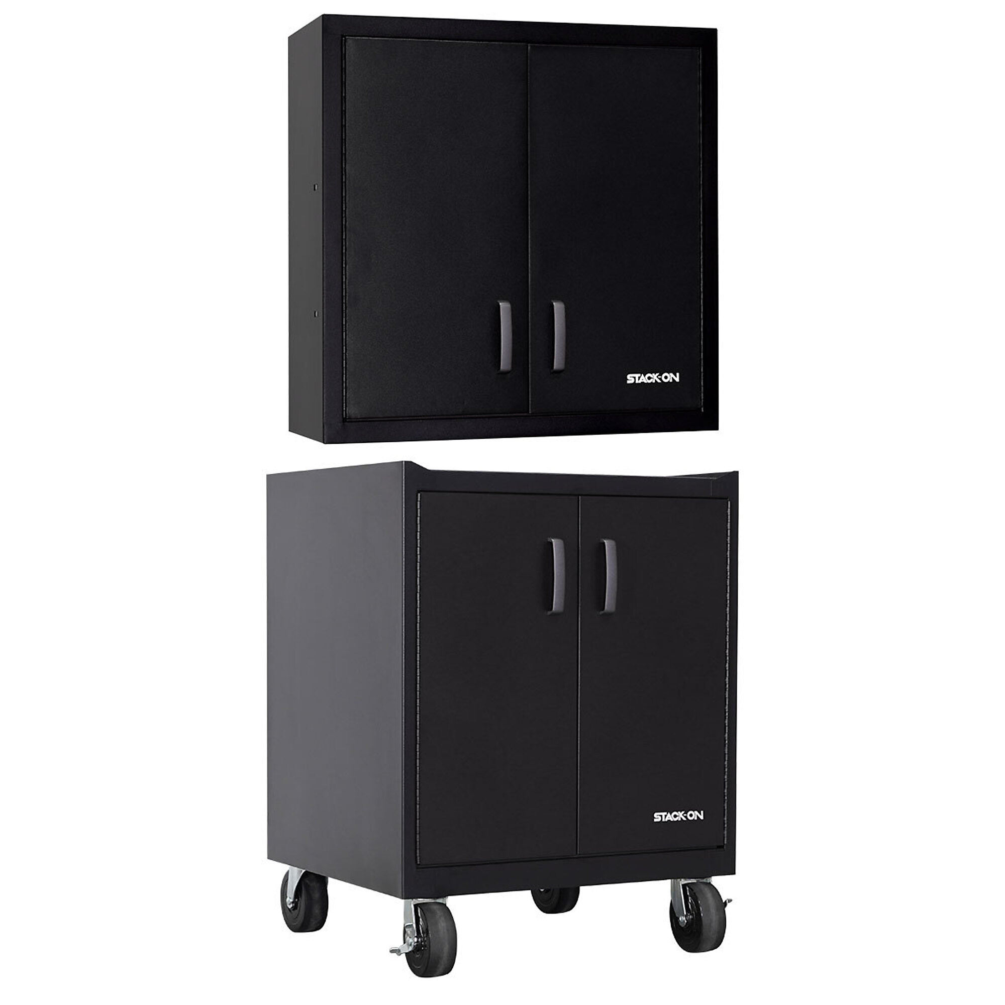 Stack-On Garage Storage Kit - 2-Piece, 48in. x 36.88in. x 40in., Steel ...