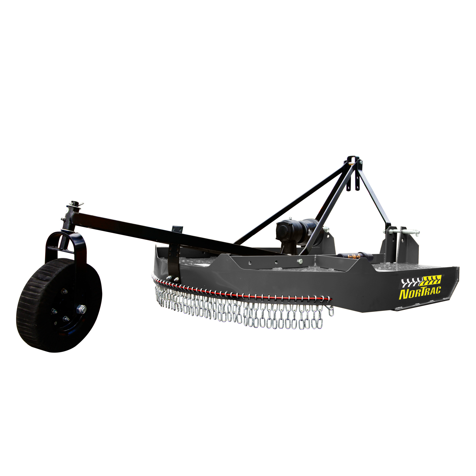 NorTrac 48in. PTO-Driven Round Back Rotary Cutter, 48in. Working Width ...