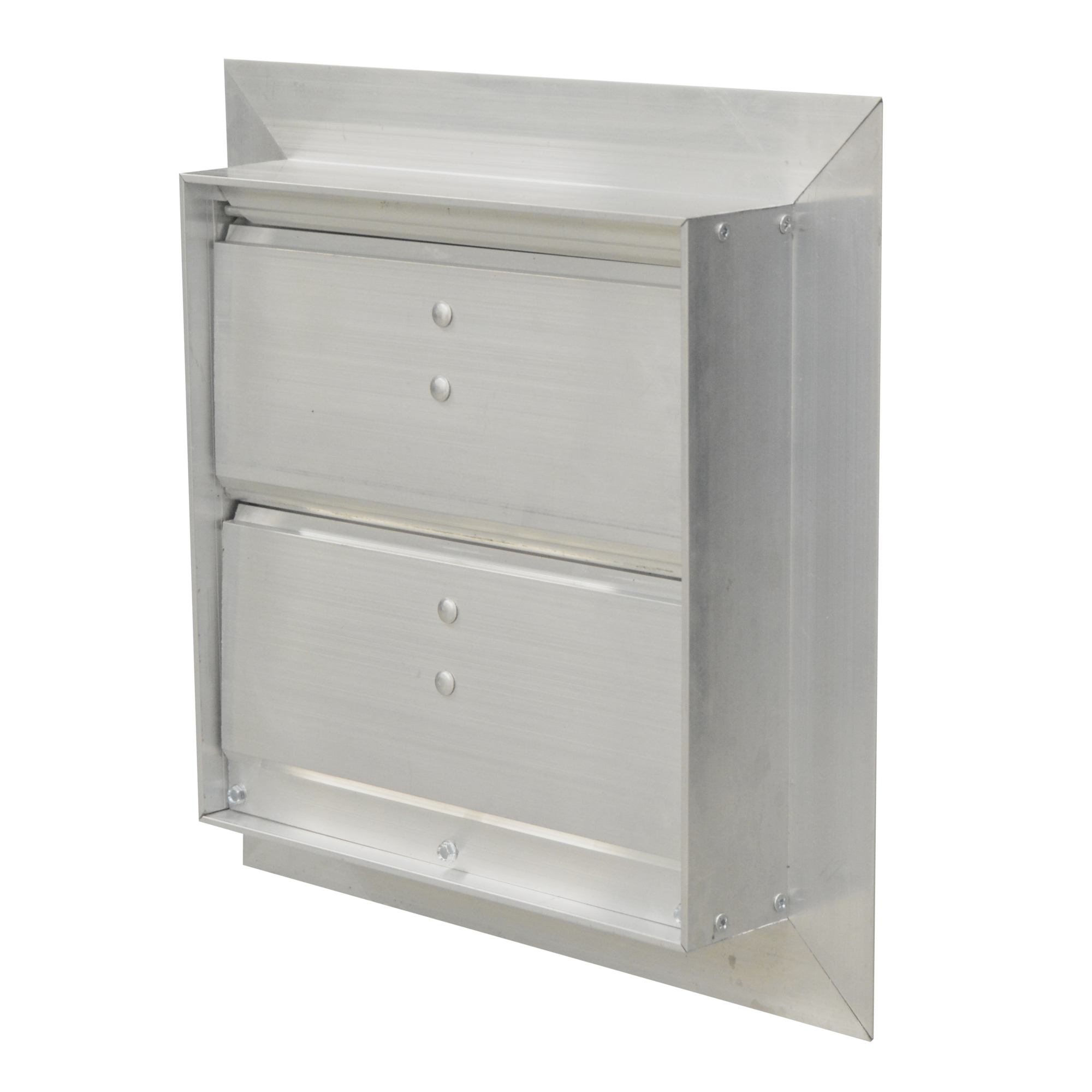 Canarm, Canarm Graivty Back Draft Damper, Material Aluminum, Height 3 ...