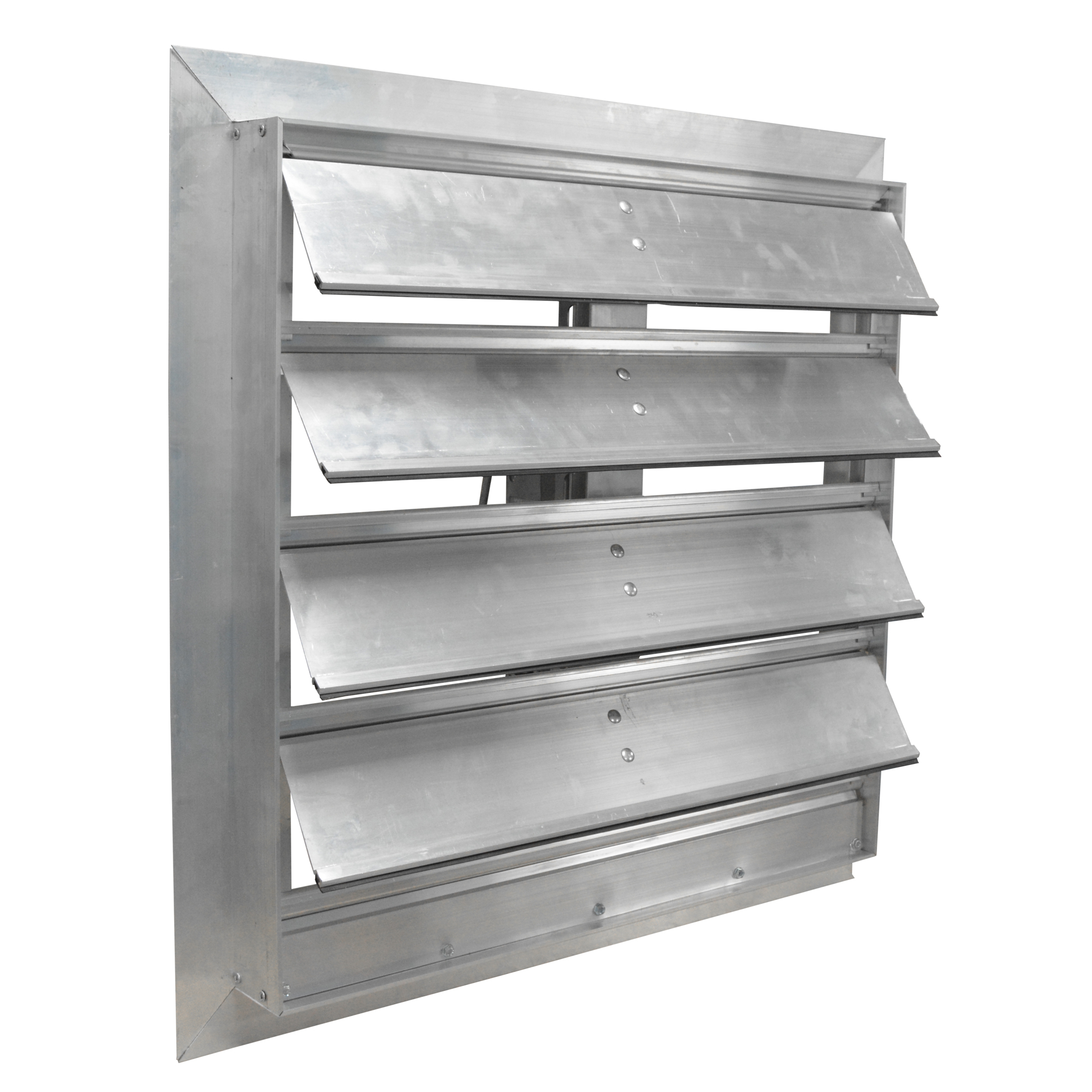 Canarm, Canarm Motorized Damper, Material Aluminum, Height 8 in, Width ...