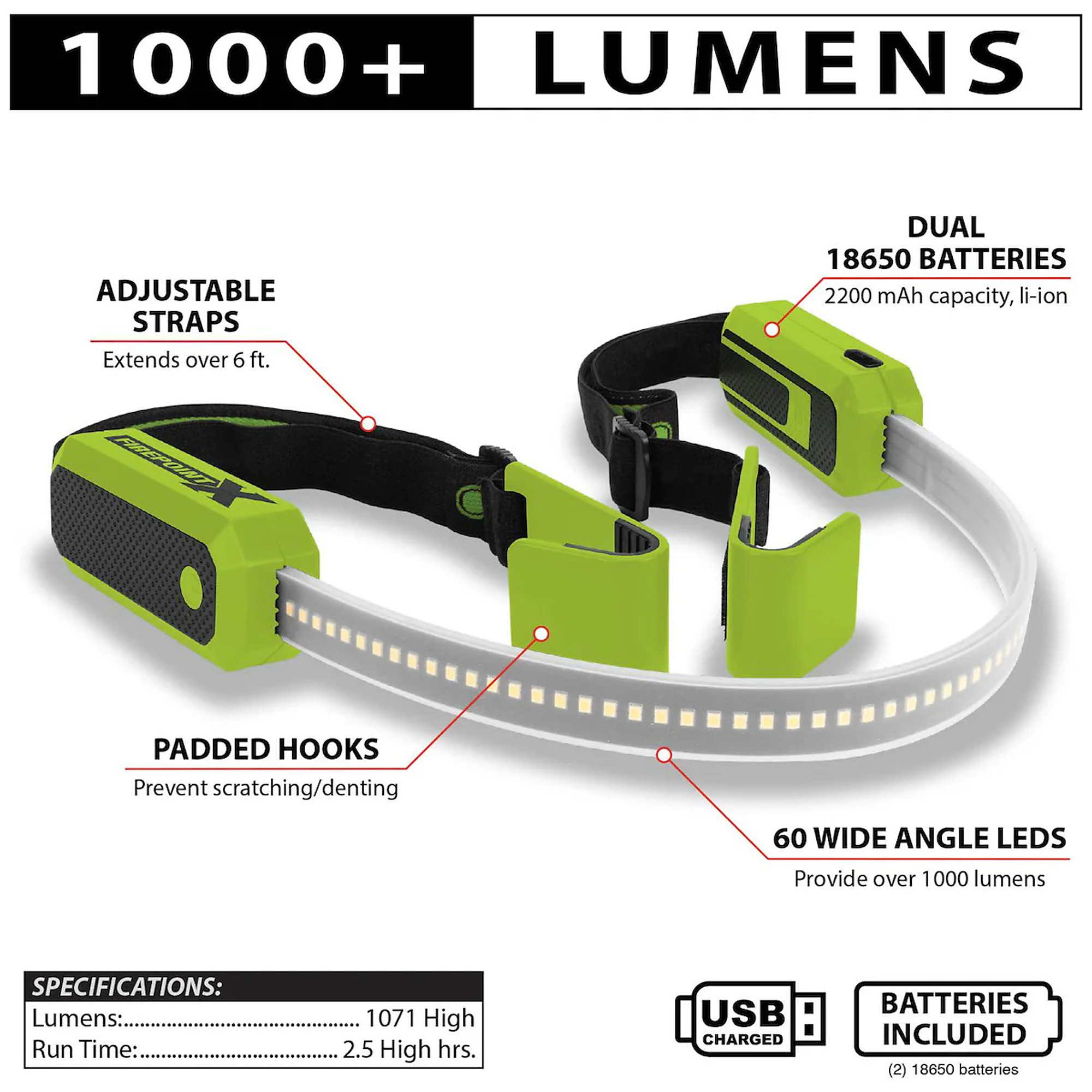 Performance Tool Rechargeable Underhood Light, Model# W2673 | Northern Tool