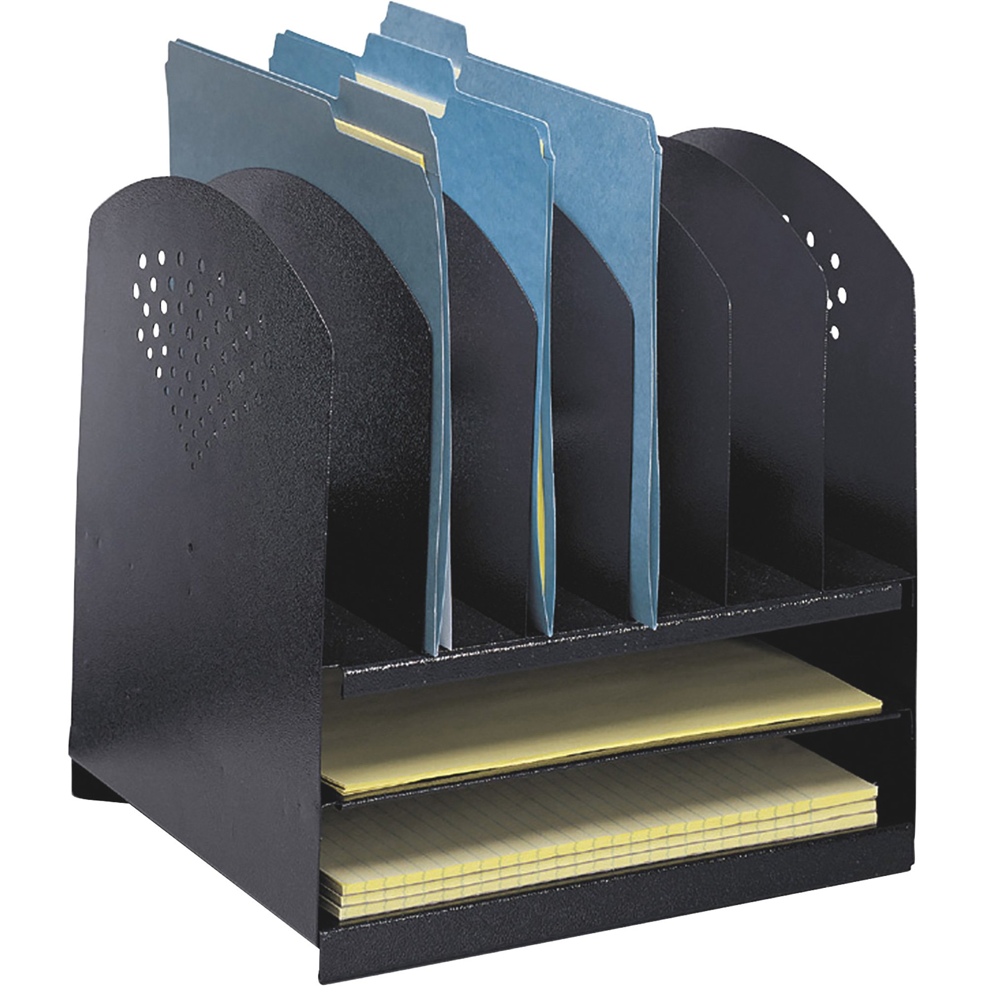 Safco Combination Desk Organizer — Black, Model# 3166BL | Northern Tool