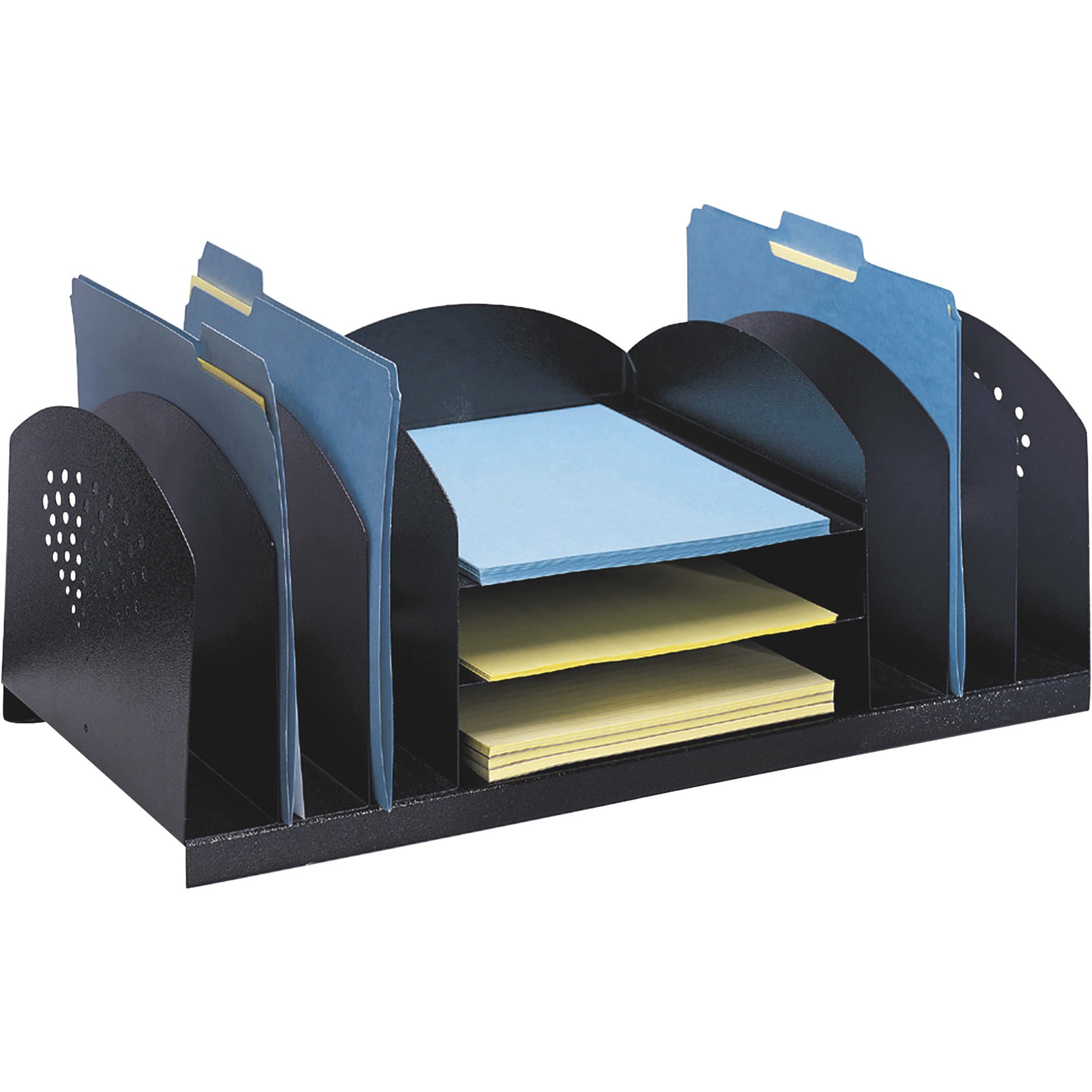 Safco Combination Desk Organizer — Black, Model# 3168BL | Northern Tool