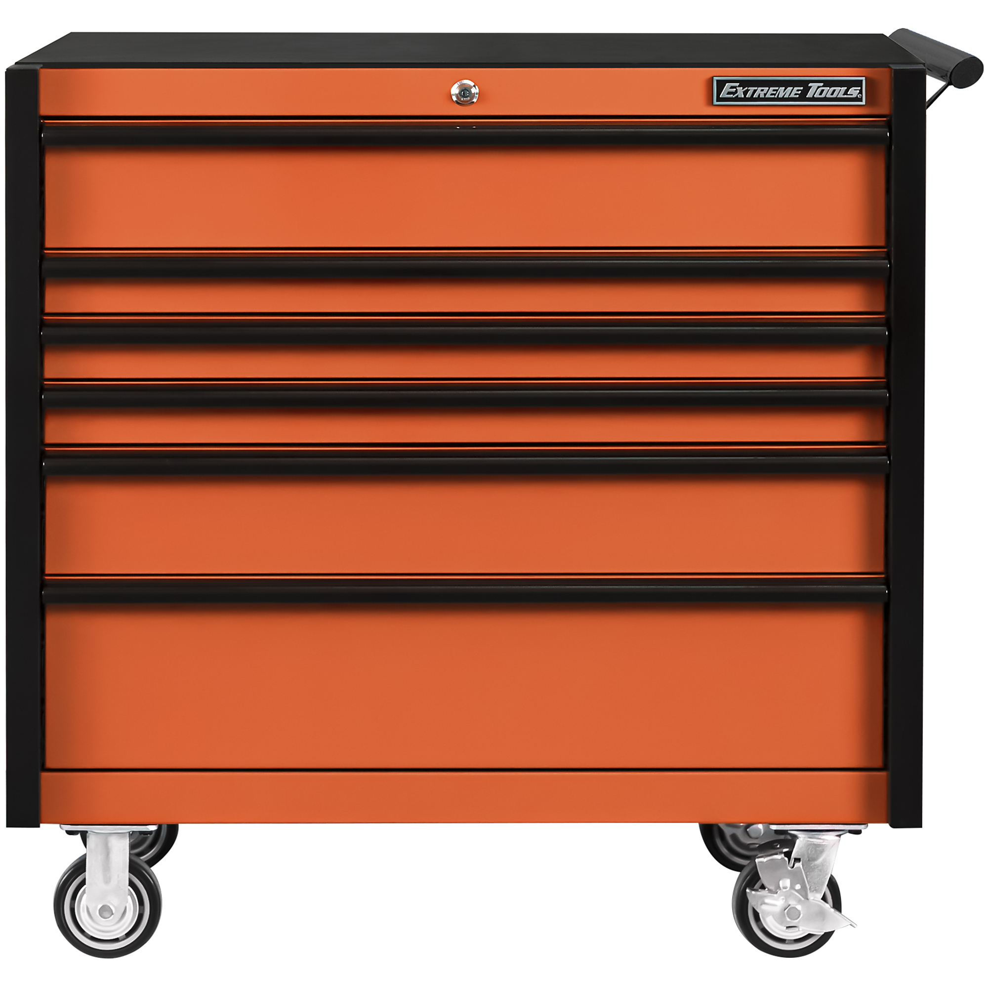Extreme Tools DX Series Roller Cabinet - 41in.W x 25in.D, 6 Drawers ...