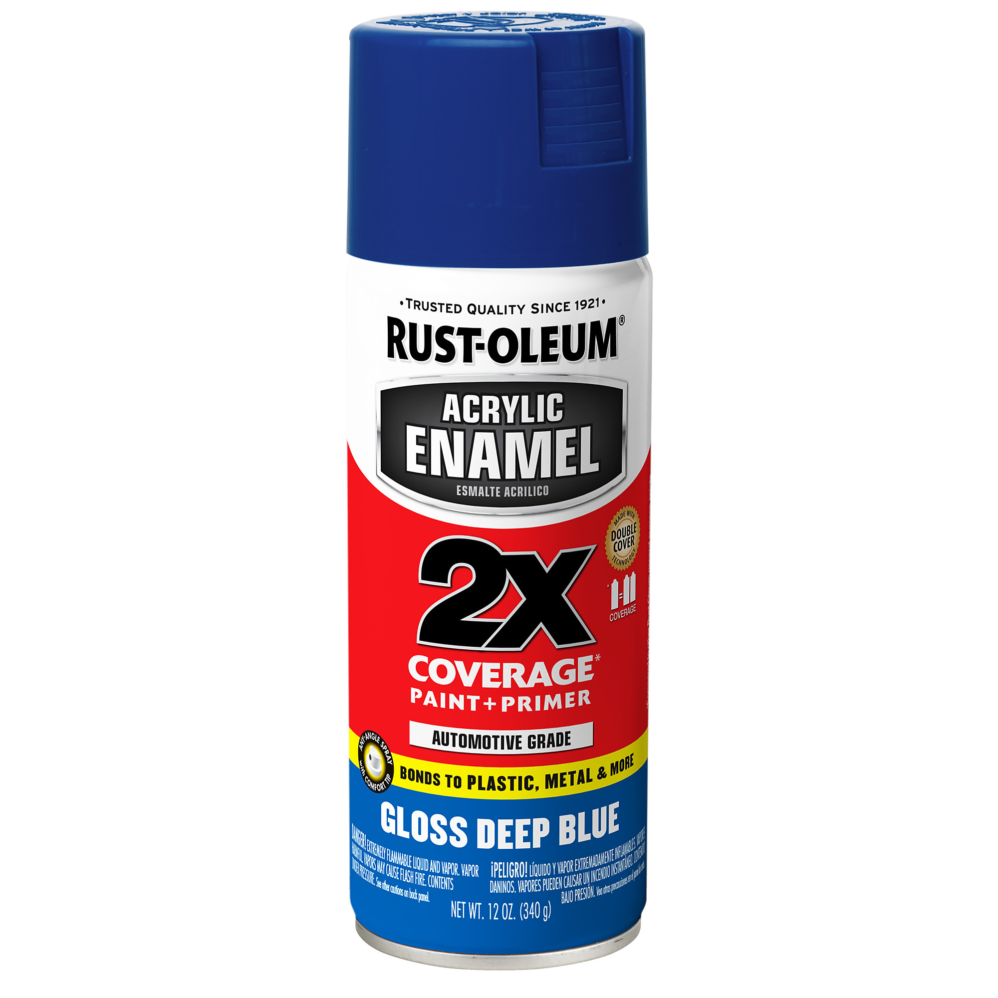 Rust-oleum, Acrylic Enamel Spray Paint, Gloss, Deep Blue, 6PK ...