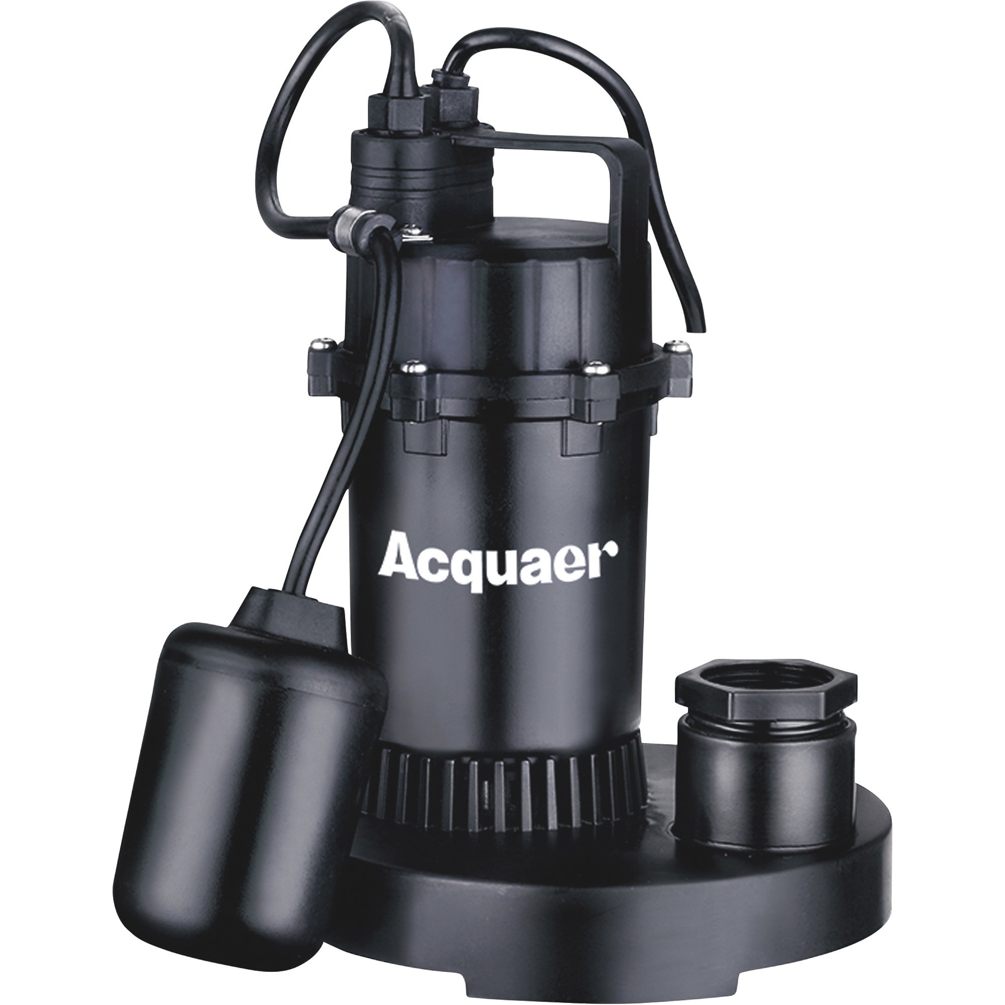 Acquaer Submersible Sump Pump — 2,920 GPH, 1/3 HP, Model# SUP033-2 ...
