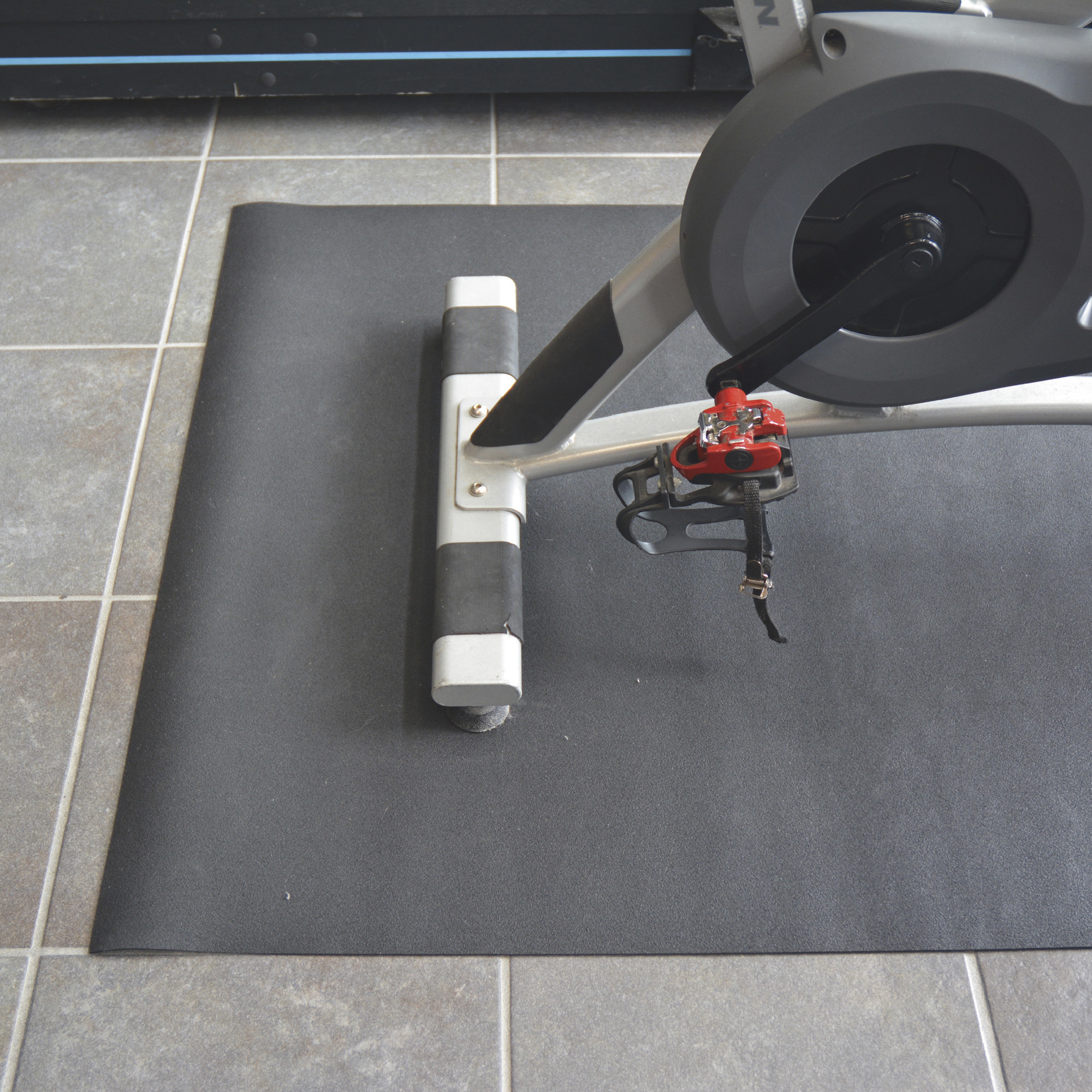 TechnoFlex TechnoFloor All-Purpose Mat, Black, 84in.L x 60in.W x 1/8in ...