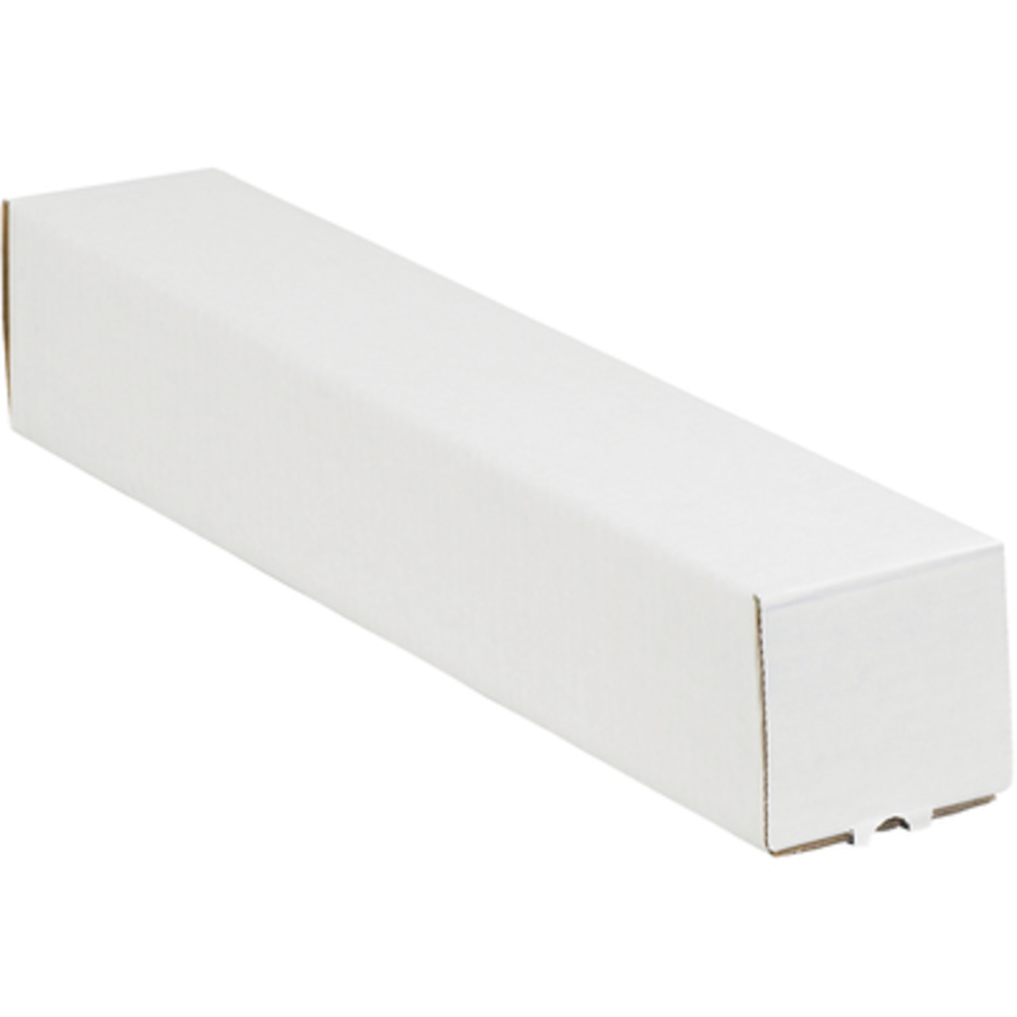 3 x 3 x 18in. White Square Mailing Tubes 25/CS, Length 18 in, Model ...