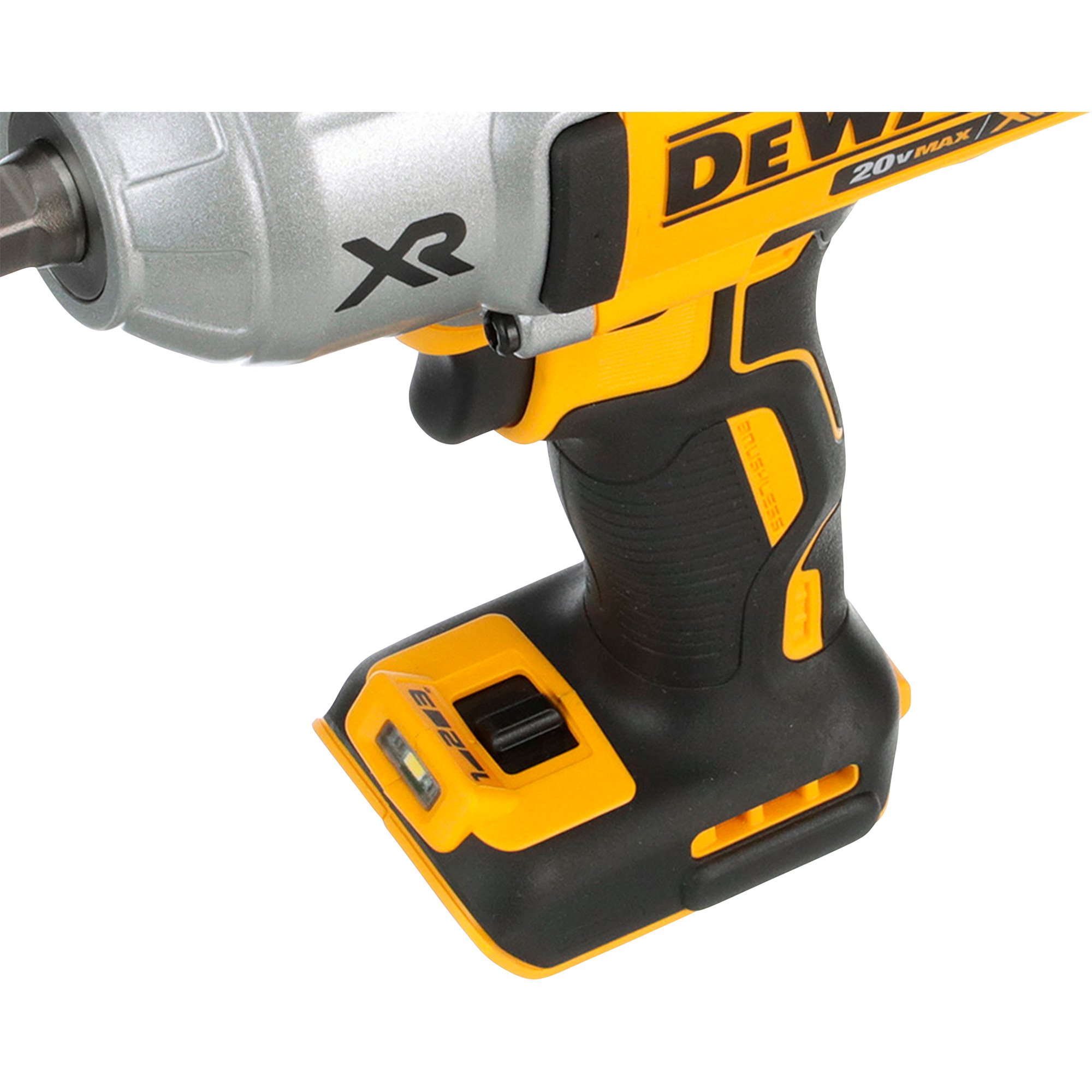 DEWALT 20V MAX XR Lithium-Ion Cordless Brushless Impact Wrench — Tool ...