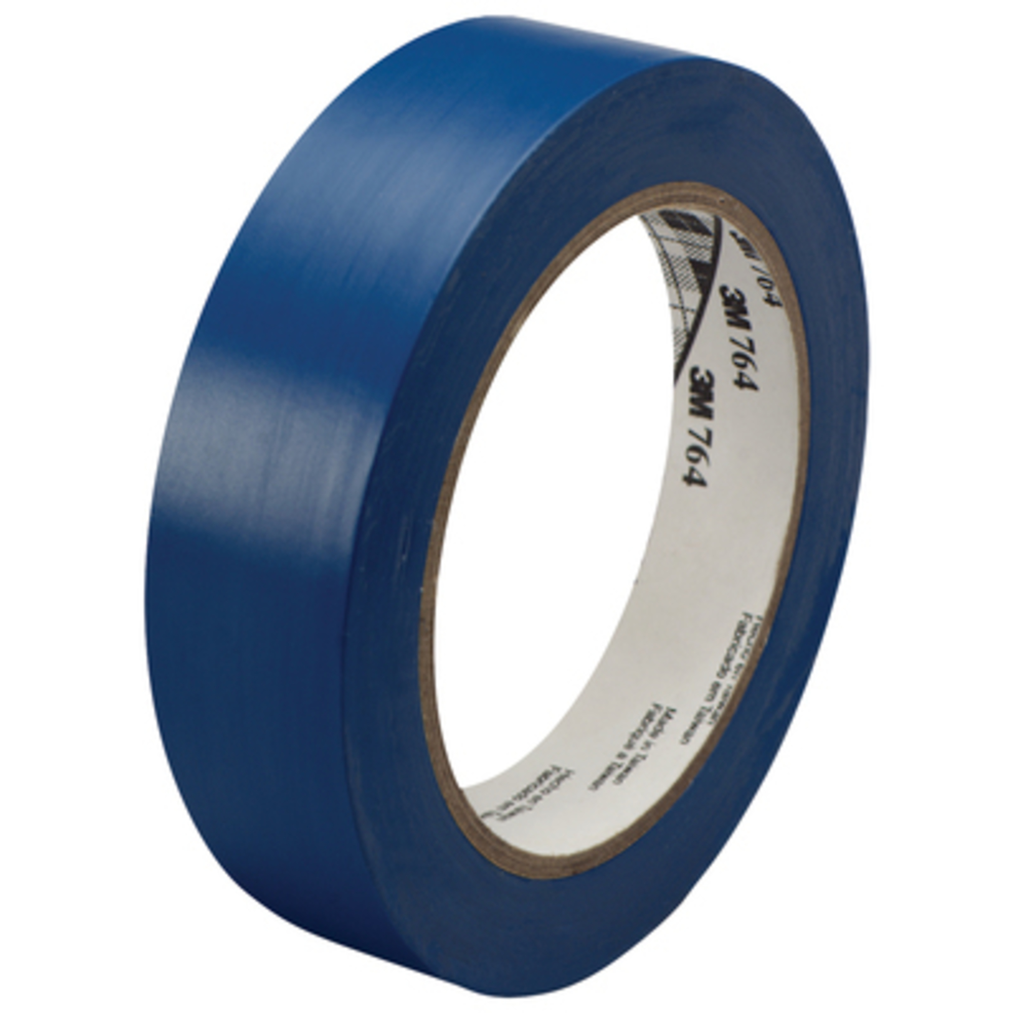 3M, 1in. x 36 yds. Blue 3M Gen Pur Vin Tape 764 36/CS, Model# T965764L ...