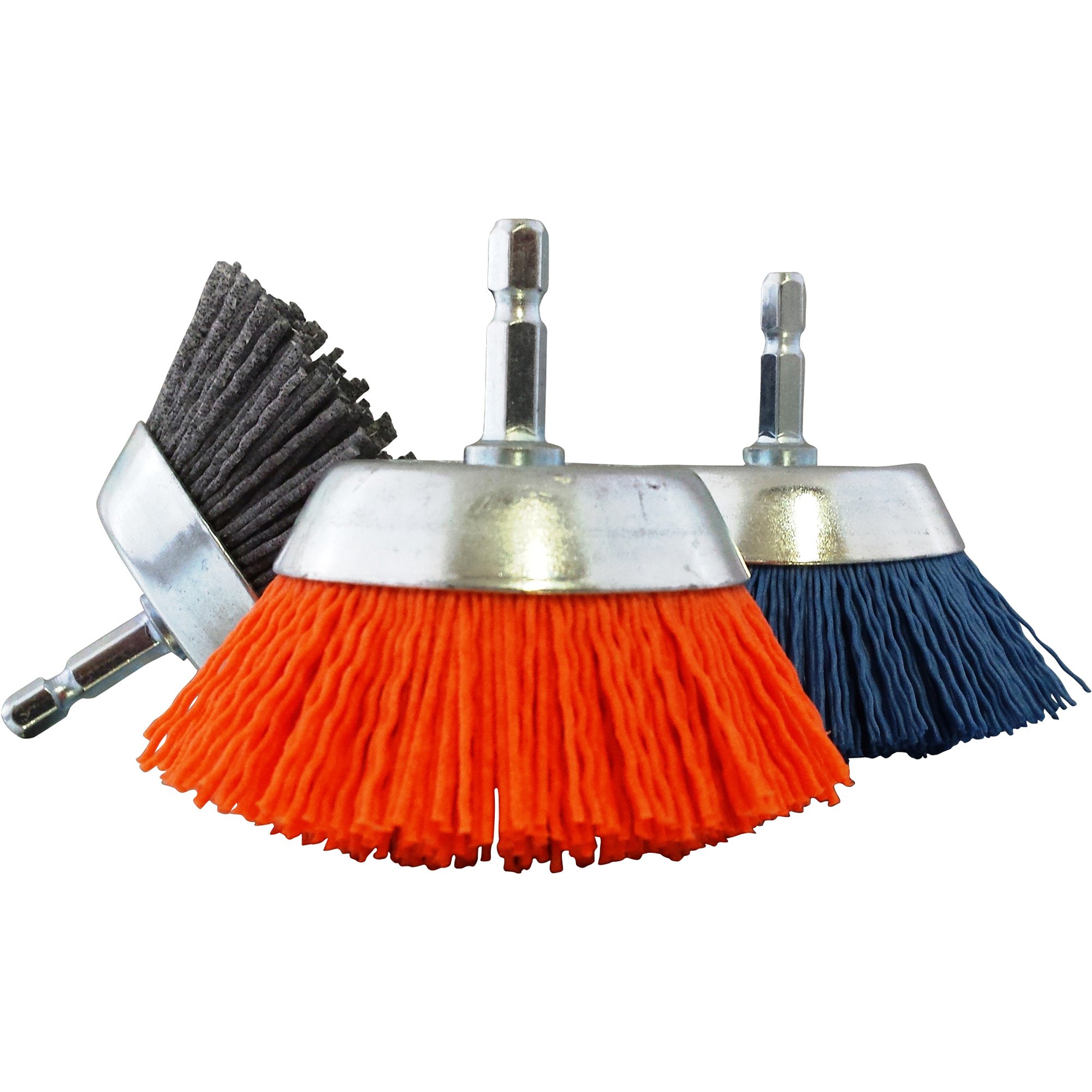 Dico 2.5in. Nyalox Cup Brush Boxed Assortment 3 Pc. Northern Tool