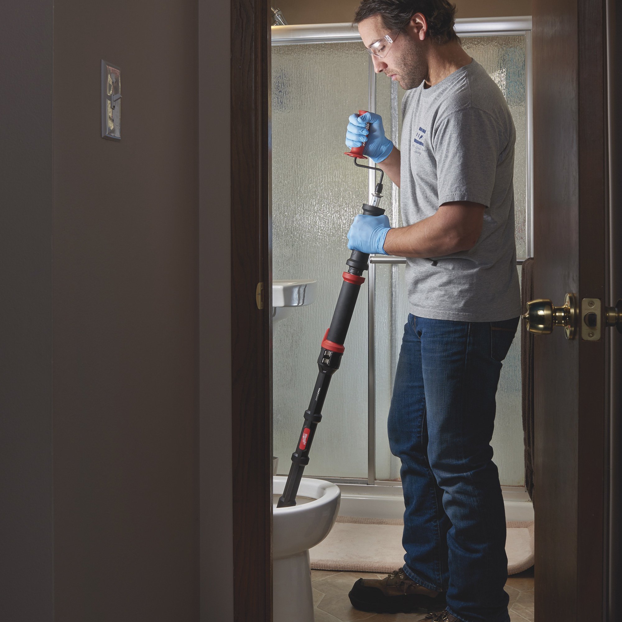 Milwaukee M12 Trapsnake 6ft. Toilet Auger — Tool Only, Model# 2576-20 ...