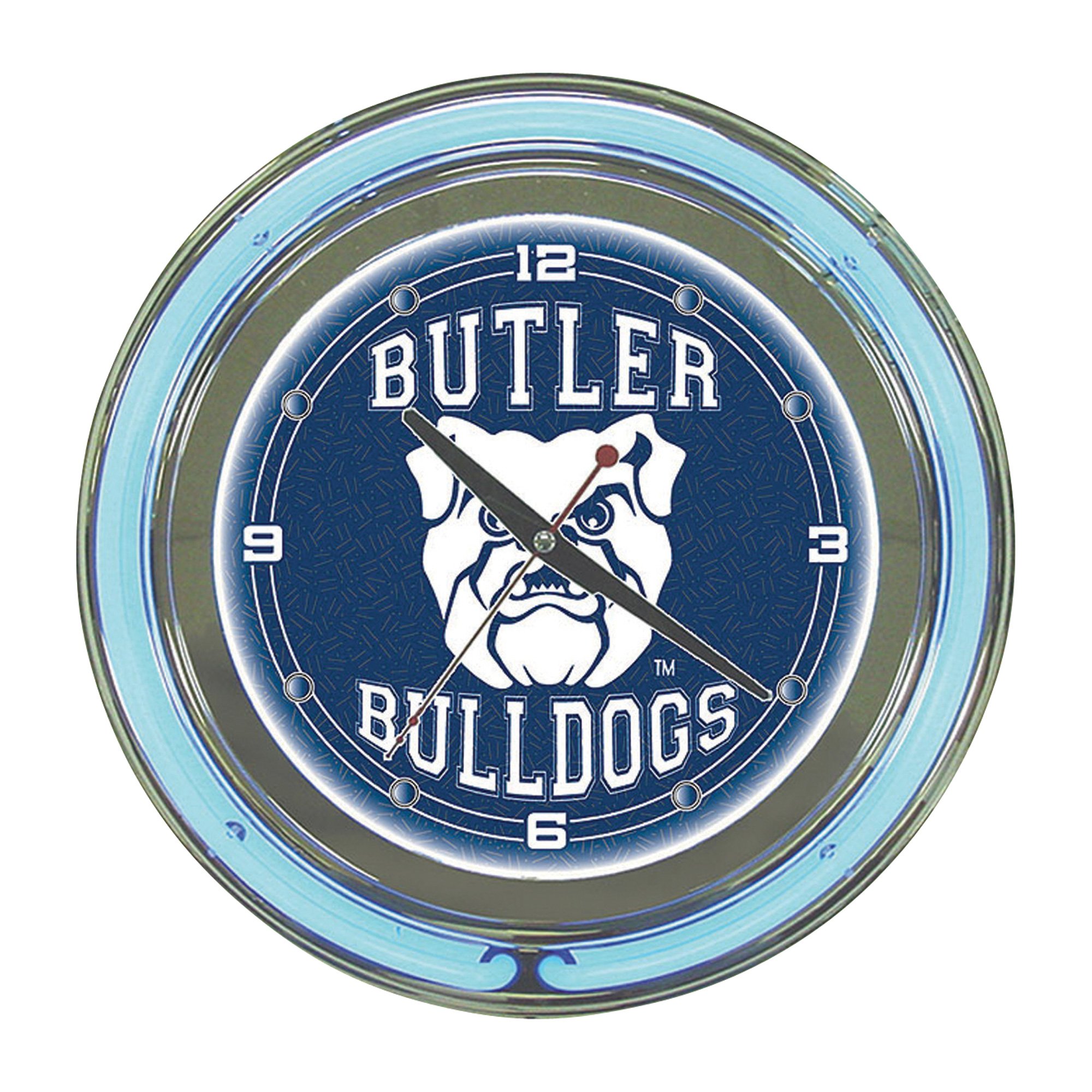 Neon Clock — Butler University Logo, Model# LRG1400-BU | Northern Tool