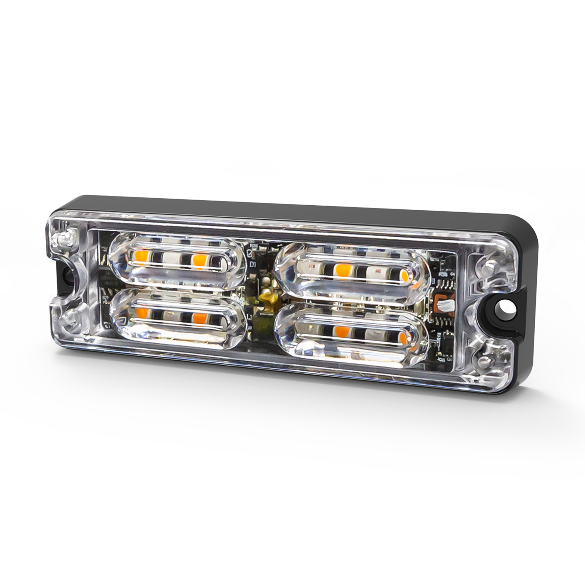 ECCO, Directional Warning Light: 12LEDs, blue, Light Type LED, Lens ...