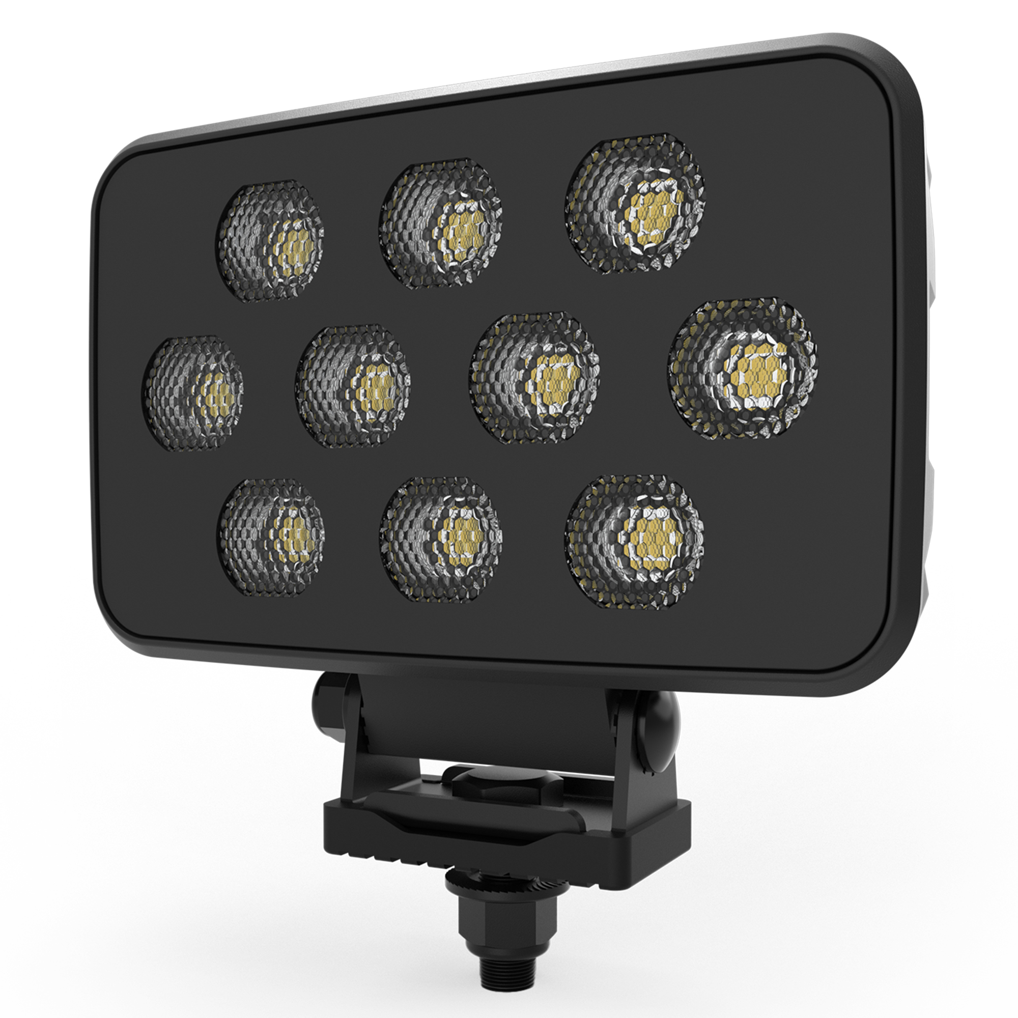 ECCO, WORKLAMP,20 LED,RECTANGLE,FLOOD,12-24VDC, Light Type LED, Lens Color Clear, Included (qty ...