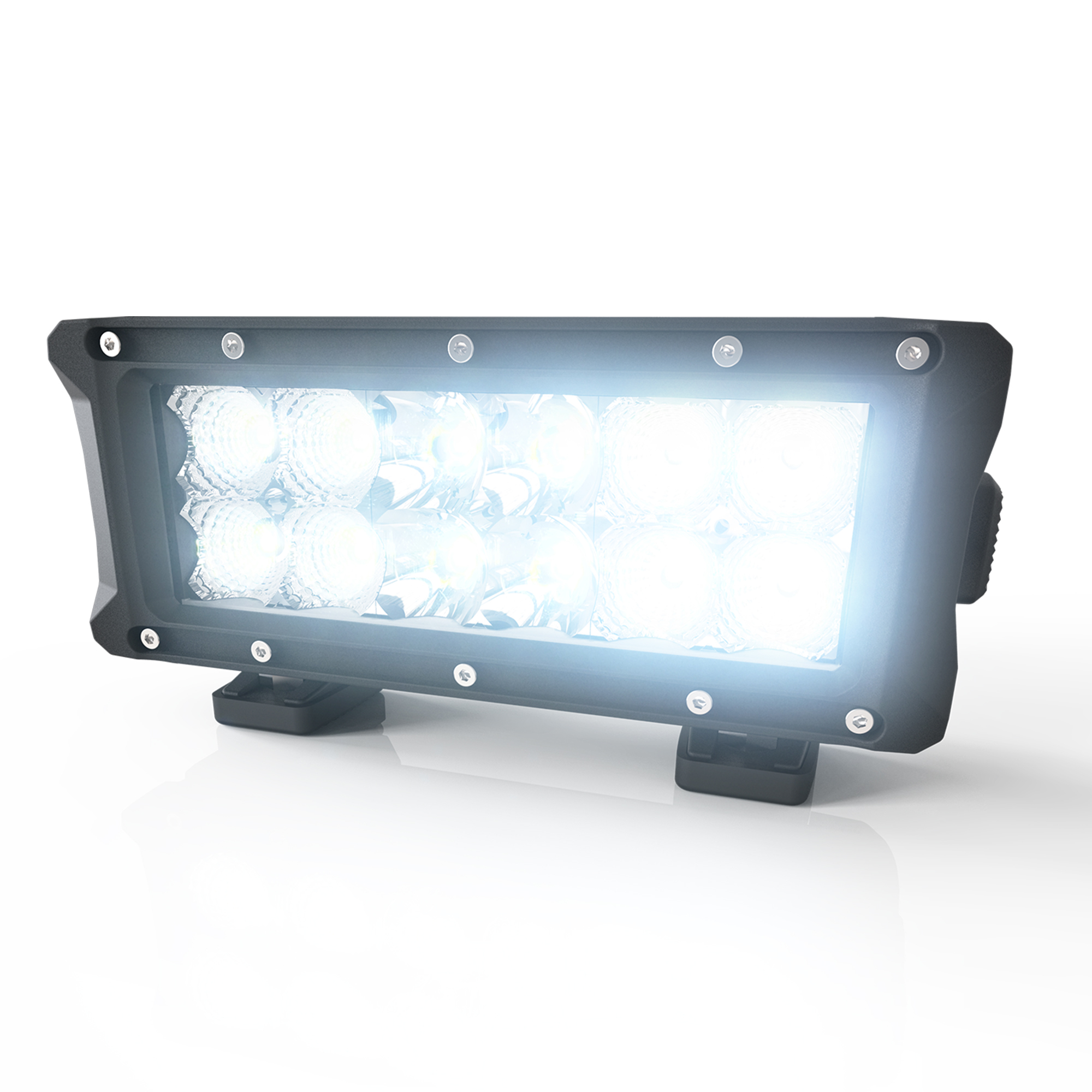 ECCO, LED Utility Bar,8in.,DOUBLE,COMBO,12-24V, Light Type LED, Lens ...