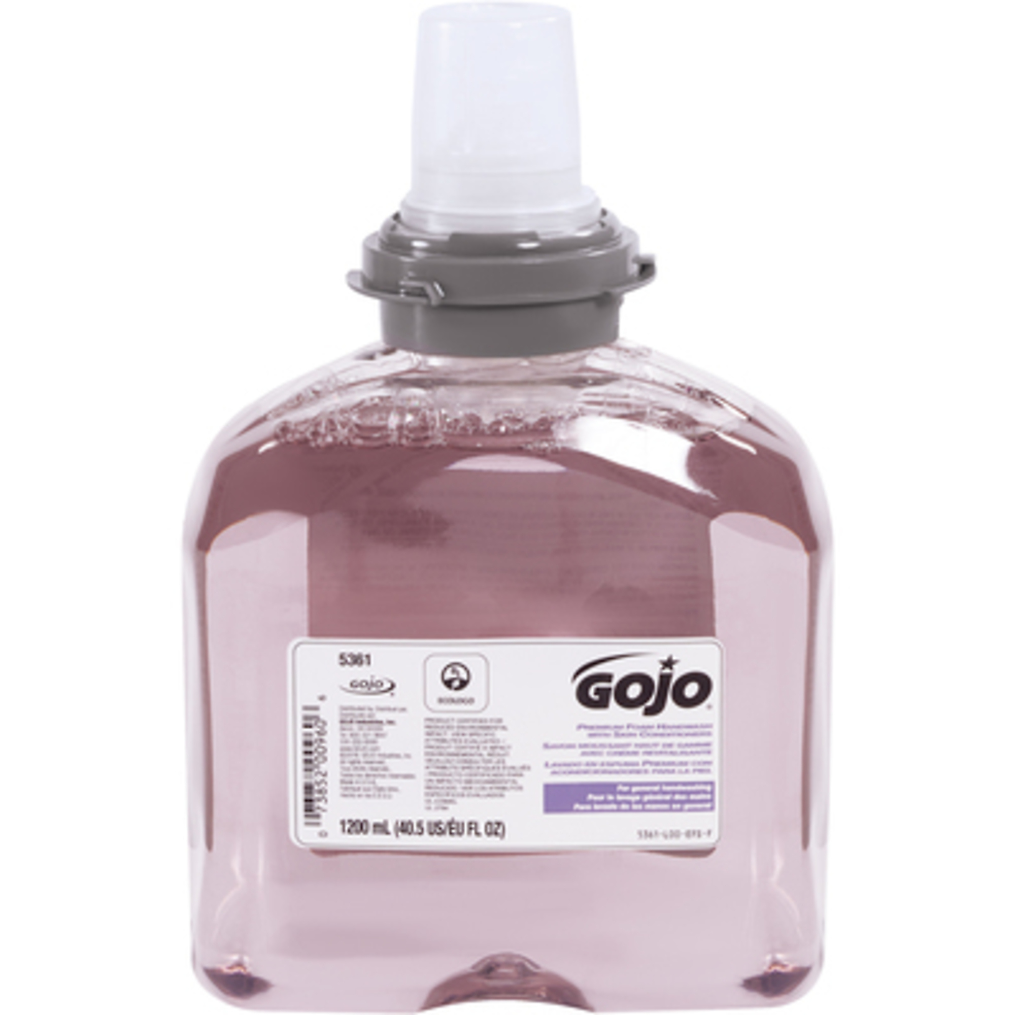 Gojo Premium Foaming Soap - 1200ml Refill, Cranberry Fragrance, 2,000 ...