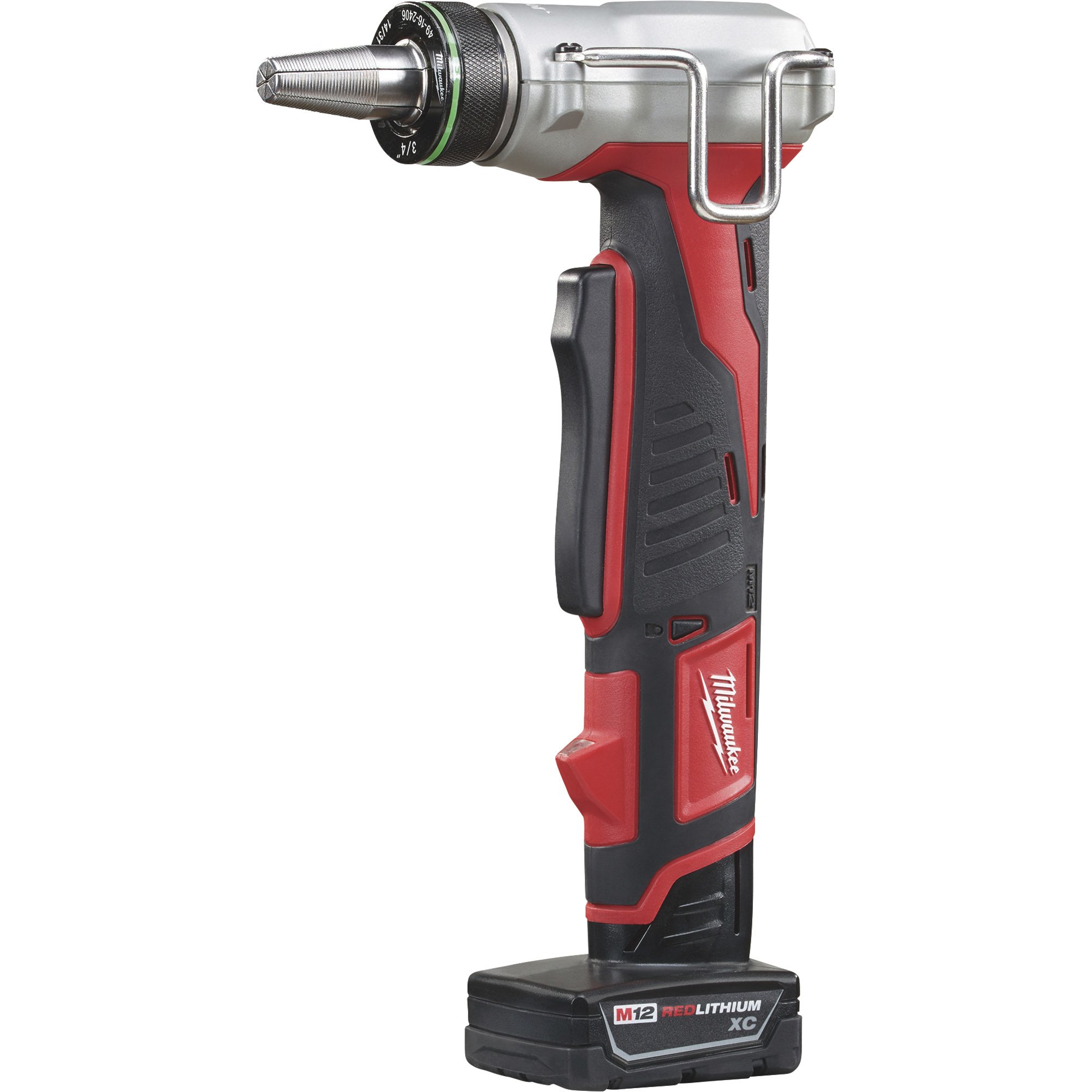 Milwaukee M12 ProPEX Expansion Tool Kit — With 2 Batteries, 12 Volt ...