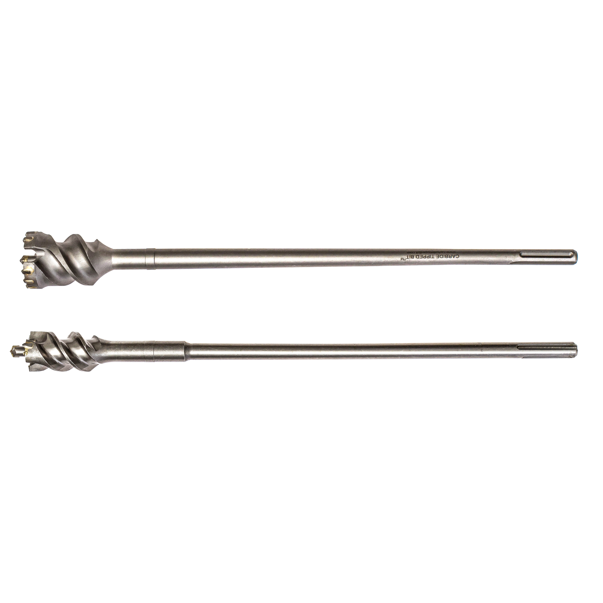 KATEYA, Carbide Tipped Bit, SDS Max, 2 Piece Set, Size (SAE) Multiple ...