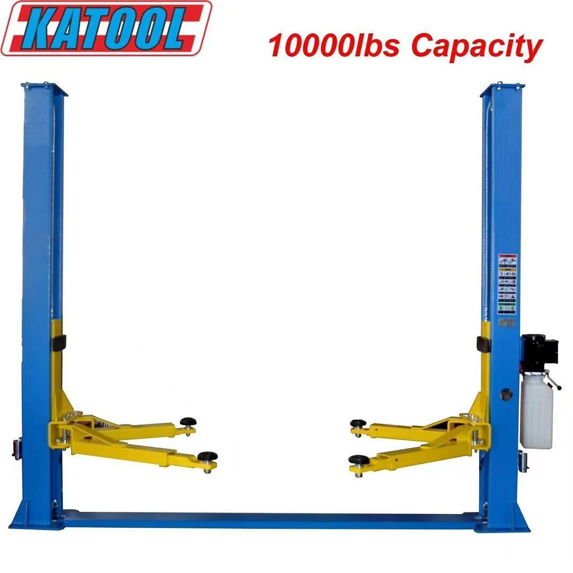 Katool 2-Post Vehicle Lift, 10,000-Lb. Capacity, 4 HP, Model# AK-H105 ...