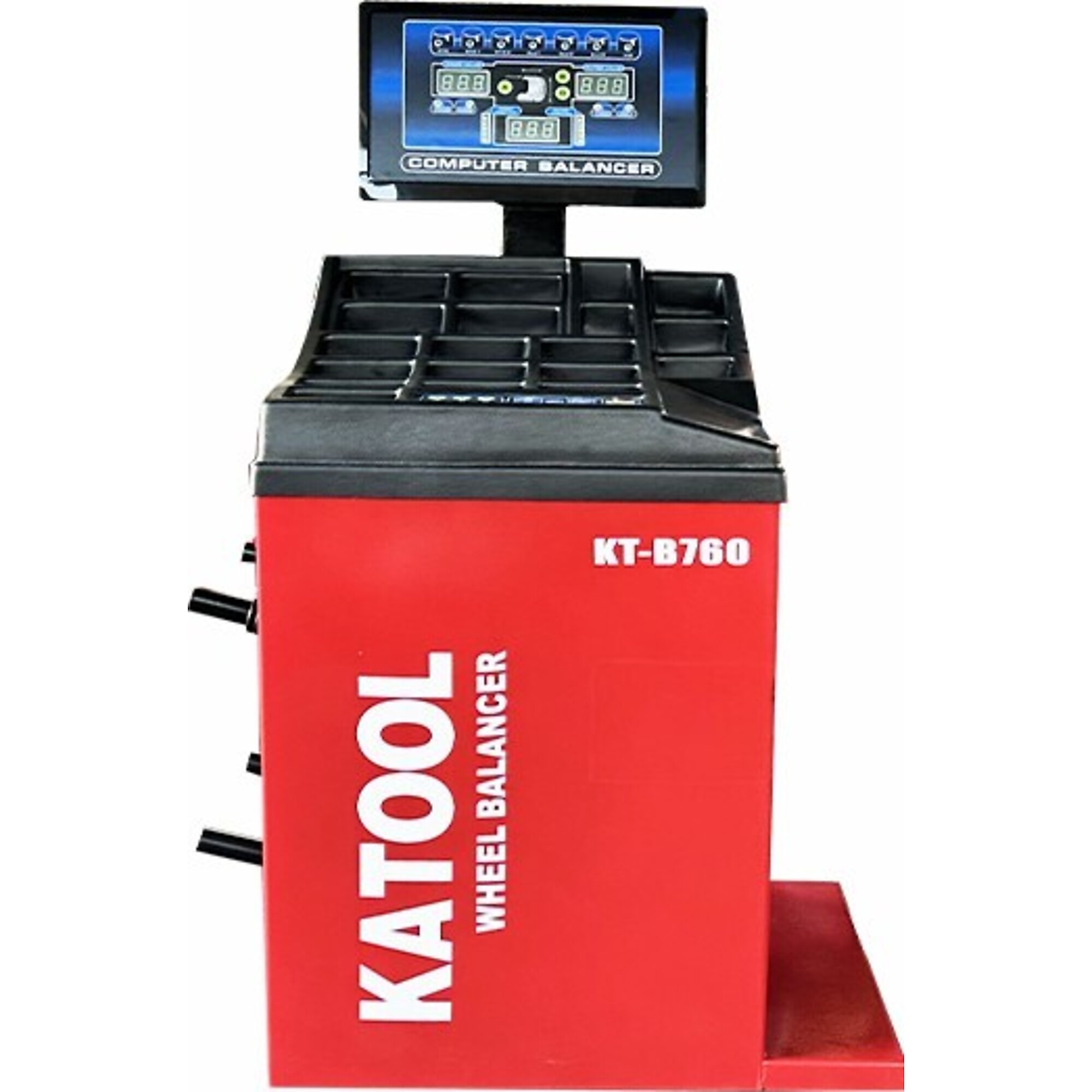 KATOOL, Wheel Balancer Single Phase, Max. Rim Width 15in., Tire Diameter 39in., Model# KT-B760 ...