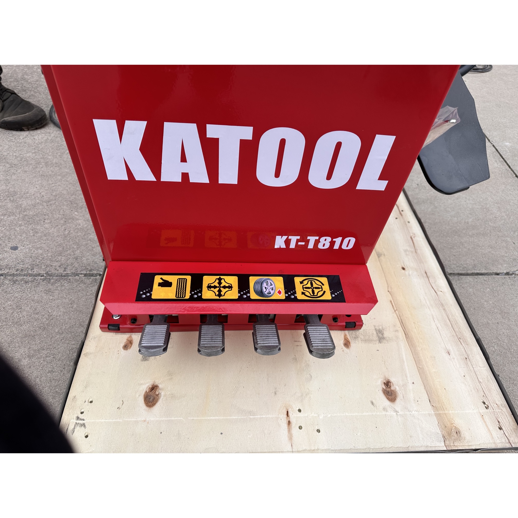 KATOOL, SWING ARM TIRE CHANGER KT-T810 Power Type Electric, Control ...