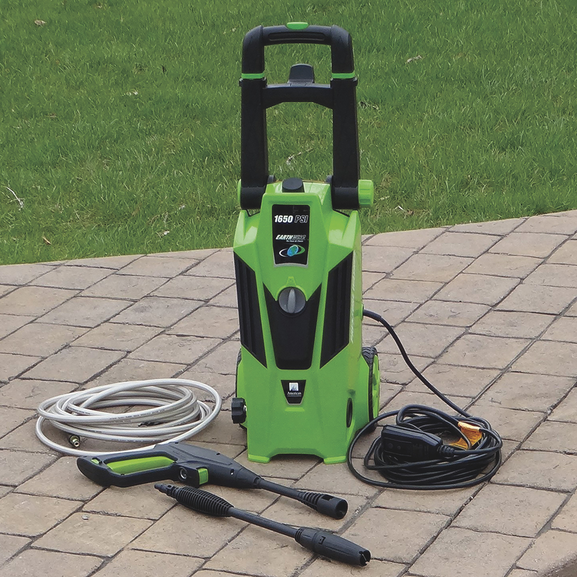 Earthwise Corded Electric Pressure Washer, 1650 PSI, 1.4 GPM, Model ...