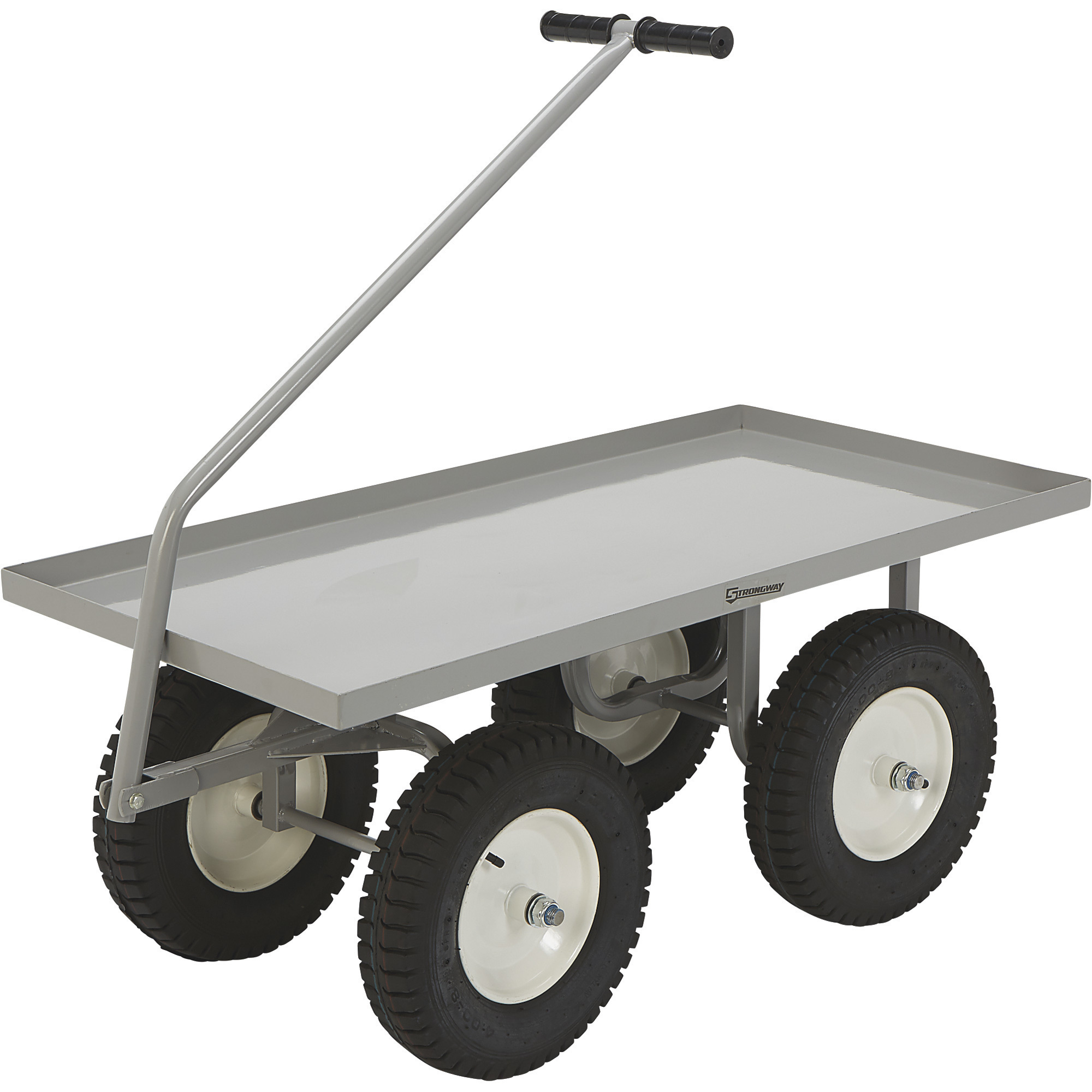 Strongway Heavy-Duty Wagon Cart — 3000-Lb. Capacity, 48in.L x 24in.W ...