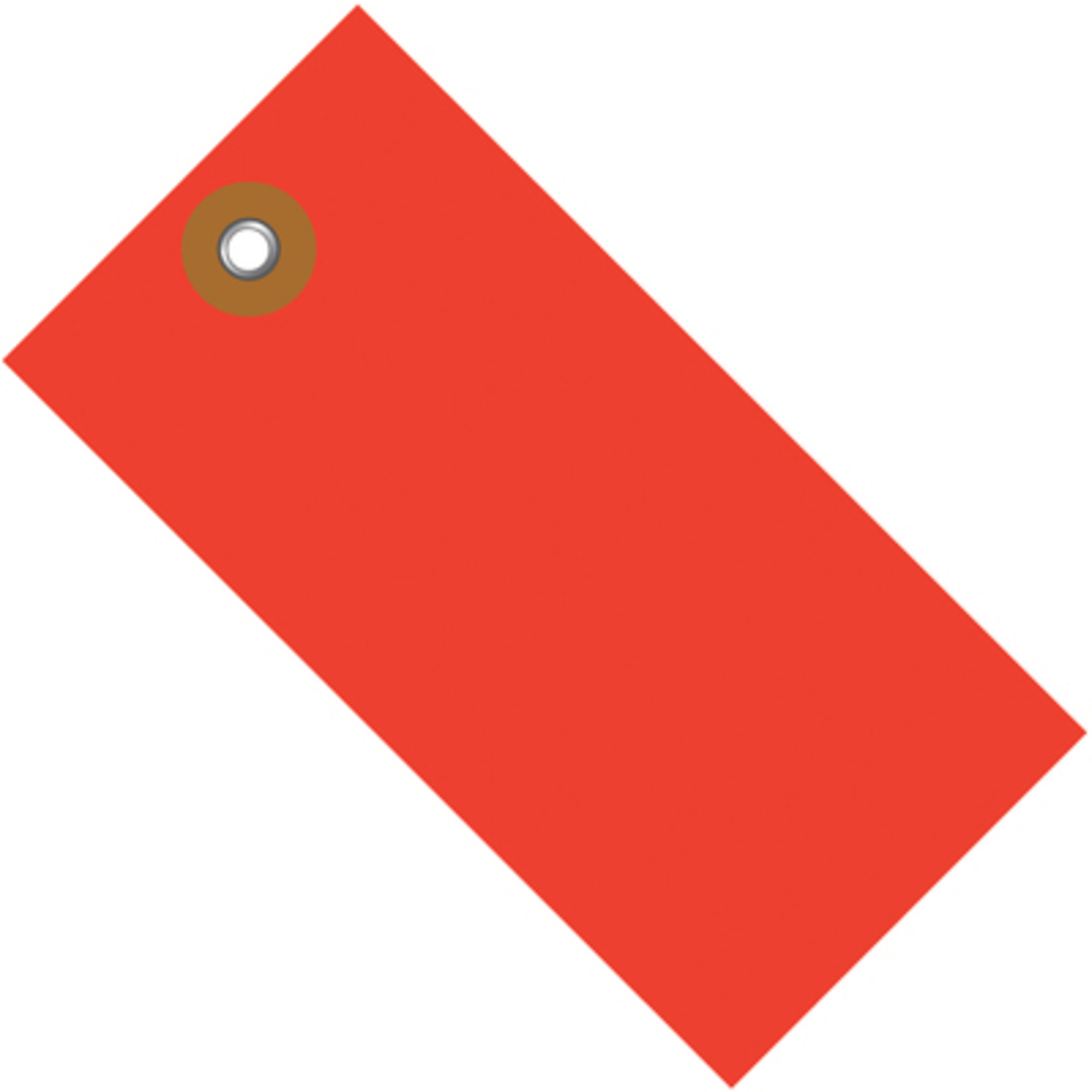 5 3/4 x 2 7/8in. Red Tyvek Shipping Tag 100/CS, Model# G14071D ...