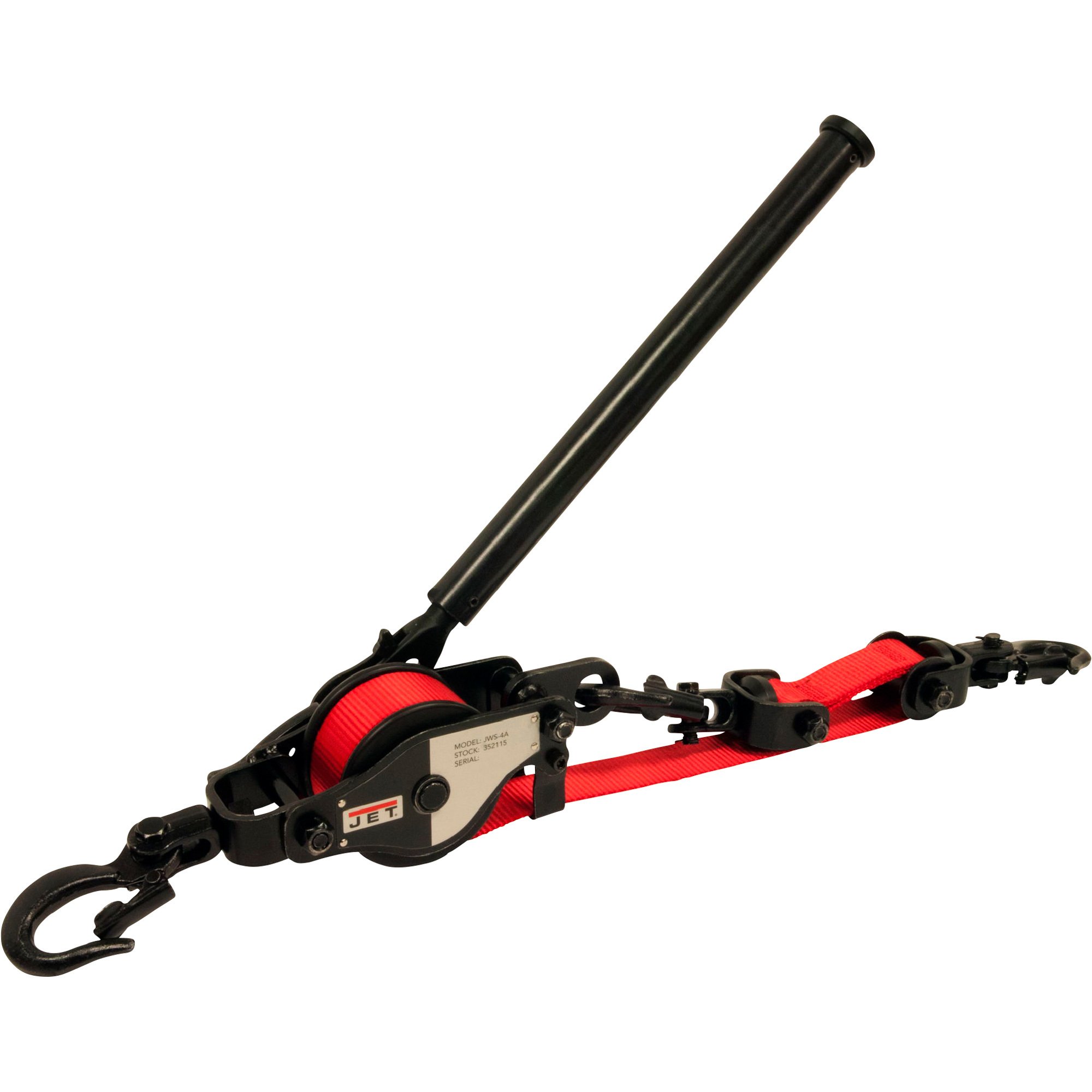 JET JWS Series Web Strap Puller 1 1 2 Ton Model JWS 4A Northern Tool