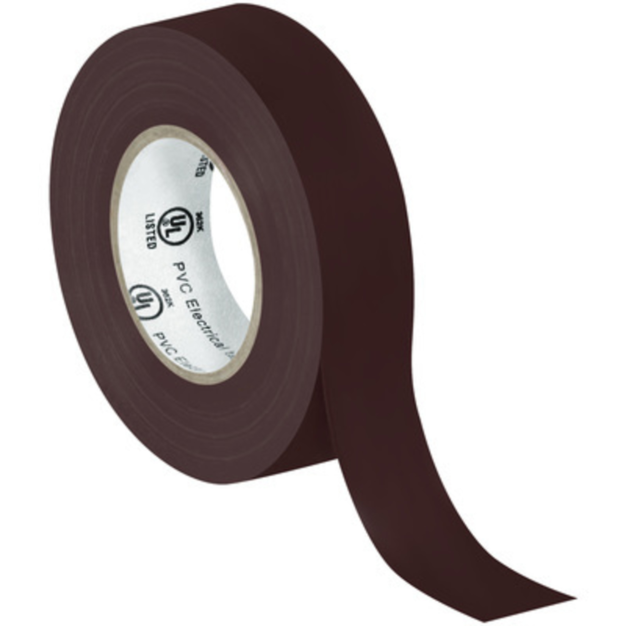 3/4in. x 20 yds. Brown Electrical Tape 200/CS, Model# T964618N ...