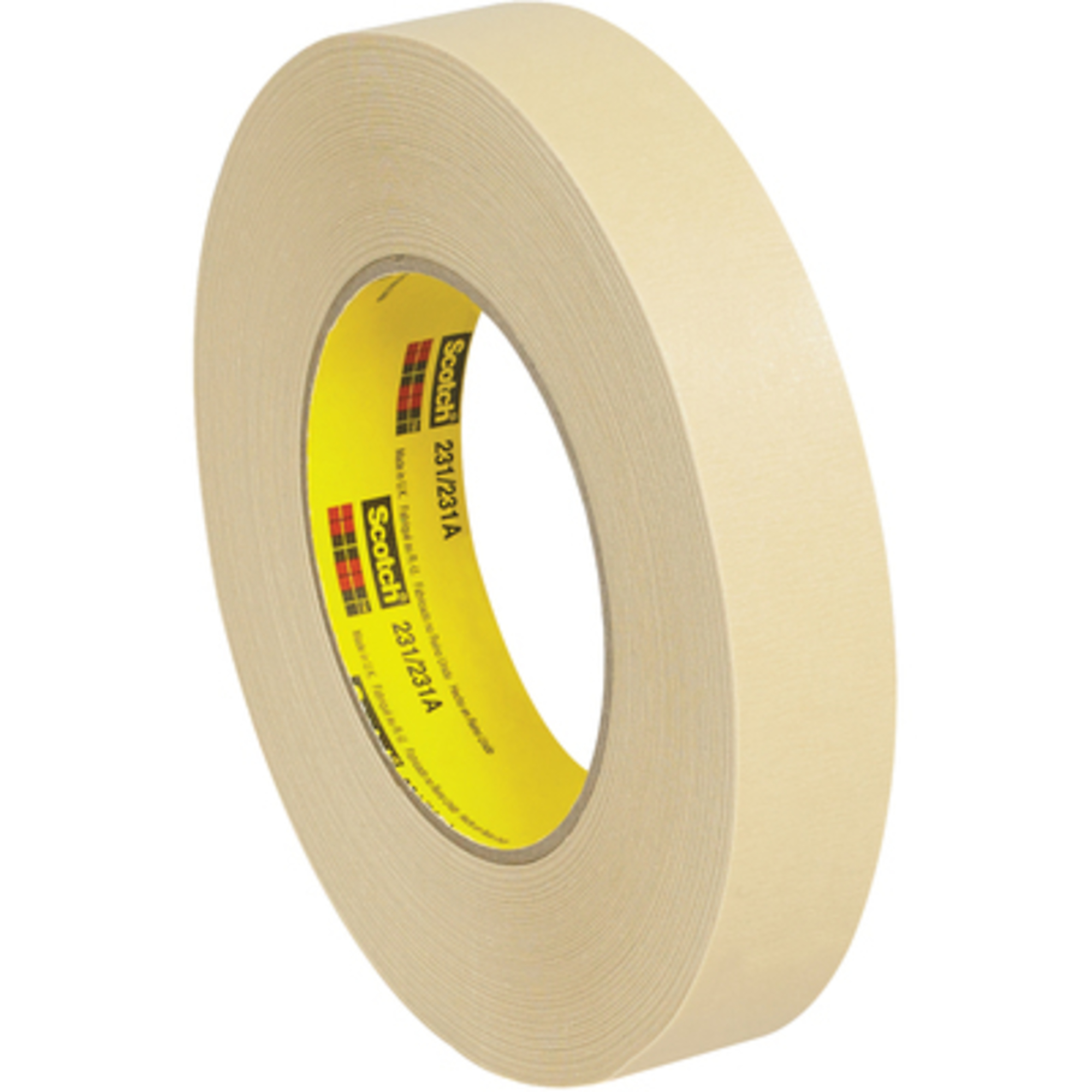 Scotch, 1in. x 60 yds. (12 Pack) 3M 231 Masking Tape 12/CS, Model ...
