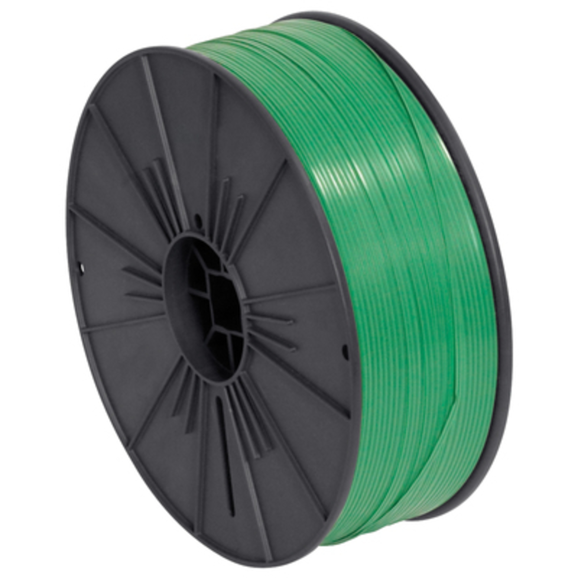 5/32in. x 7000ft. Green Plastic Twist Tie Spool 1/CS, Model# PLTS532G ...
