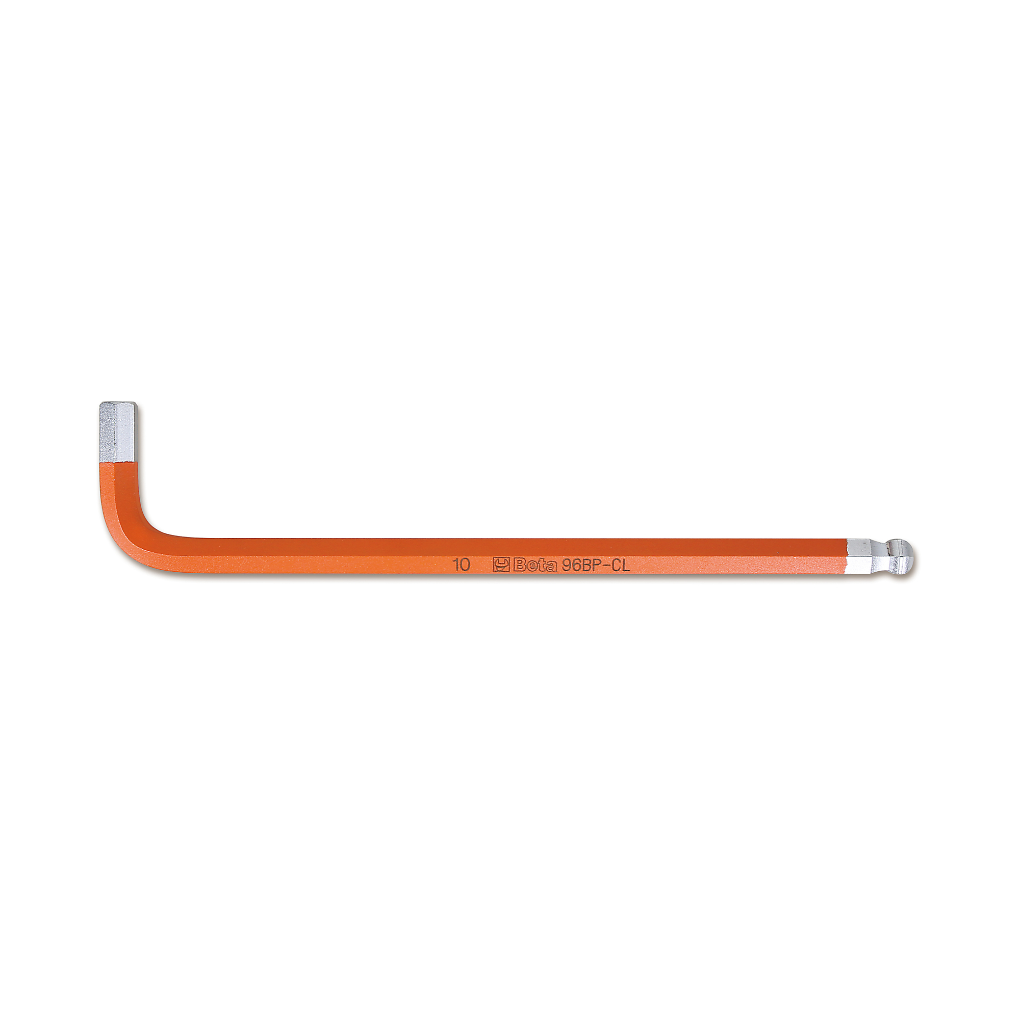 Beta, Color Coded, Ball End Hex Key, Orange 10mm, Pieces (qty.) 1 Model ...