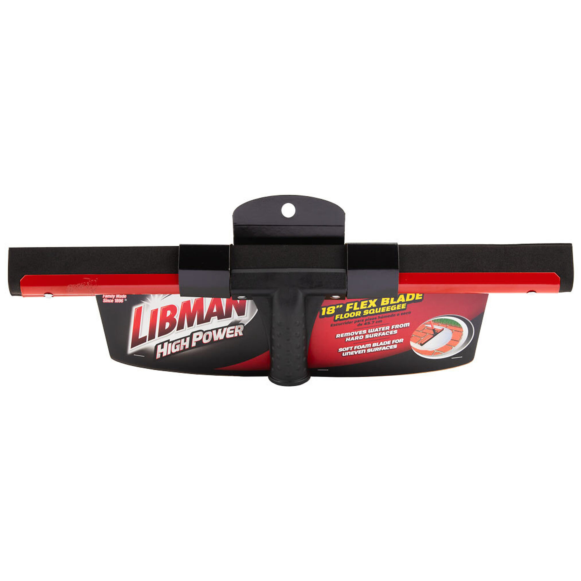 Libman Commercial, Flex-Blade Floor Squeegee Head 6PK, Width 18 in ...