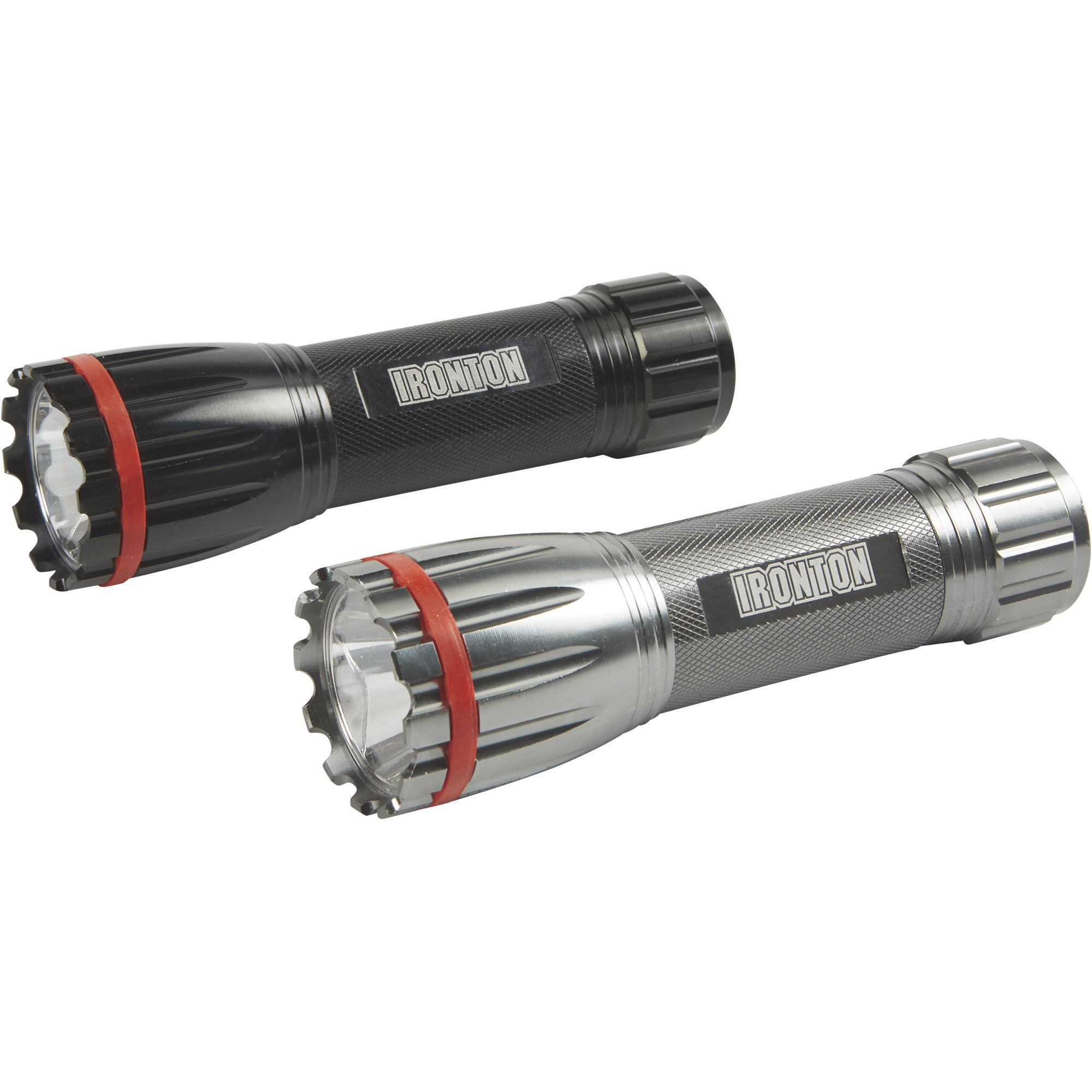 Ironton Tactical LED Flashlight, 2-Pack, 419 Lumens | Northern Tool