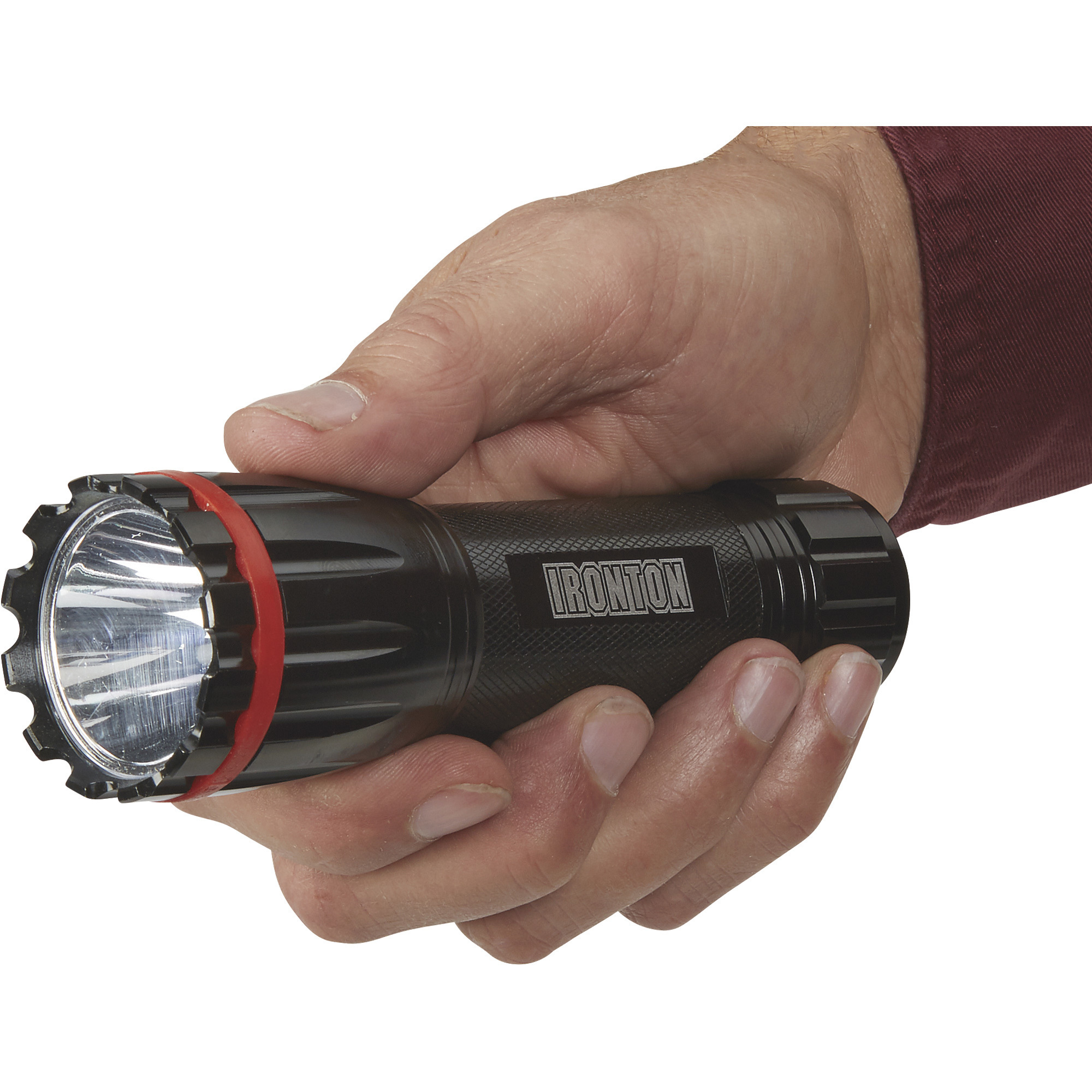 Ironton Tactical LED Flashlight, 2-Pack, 419 Lumens | Northern Tool