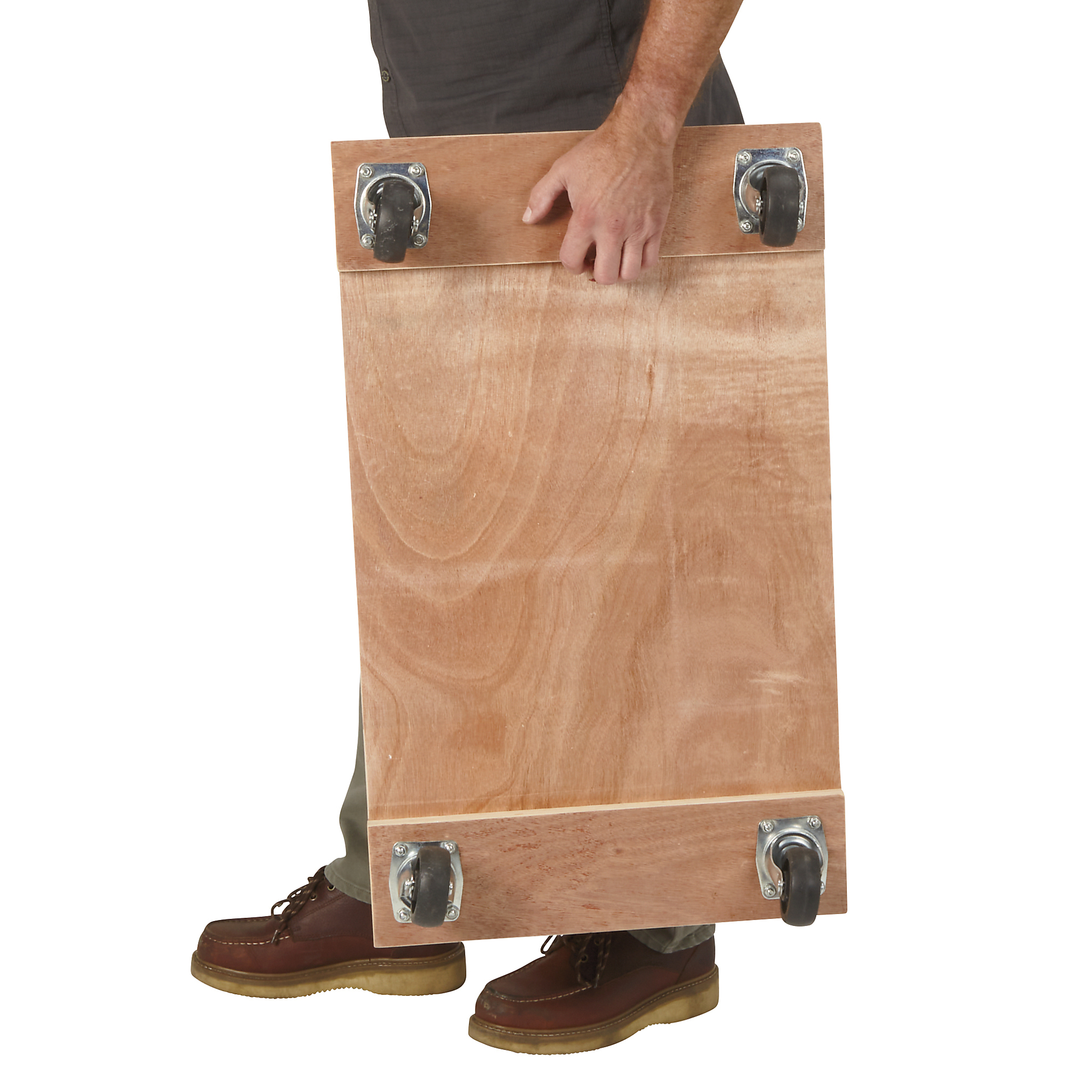 Ironton Platform Plywood Mover's Dolly, 30in.L x 18in.W, 1000-Lb ...