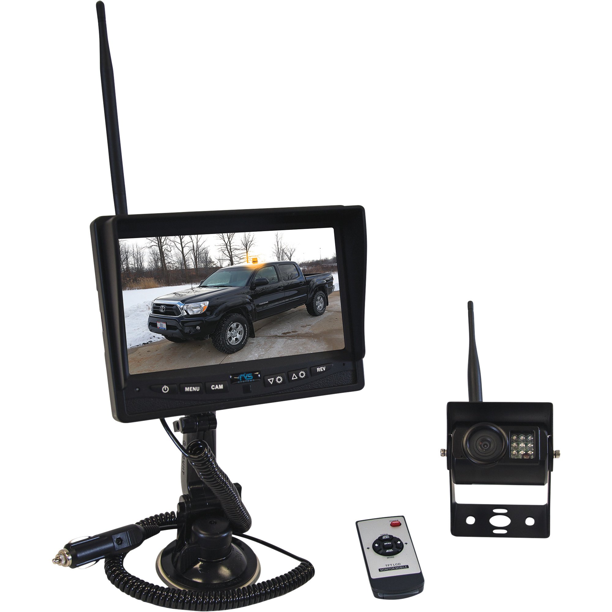 Buyers Products Company Wireless Rear Observation Camera System — 7in ...