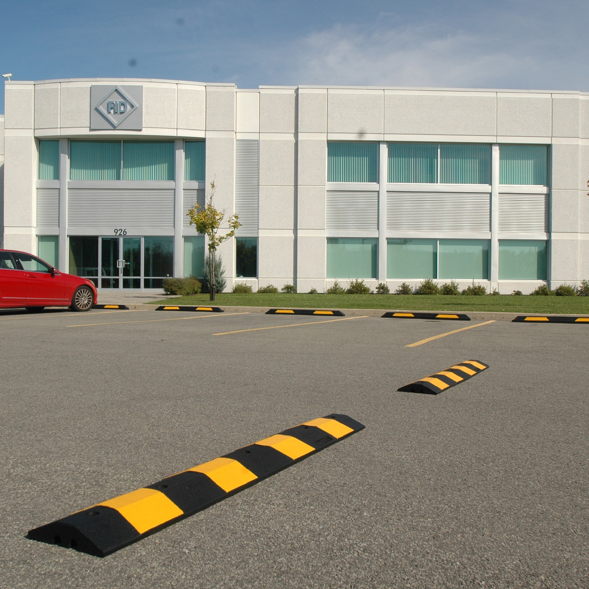 Technoflex Speed Bumps with Reflective Stripes, 2-Pk., 72in.L ...