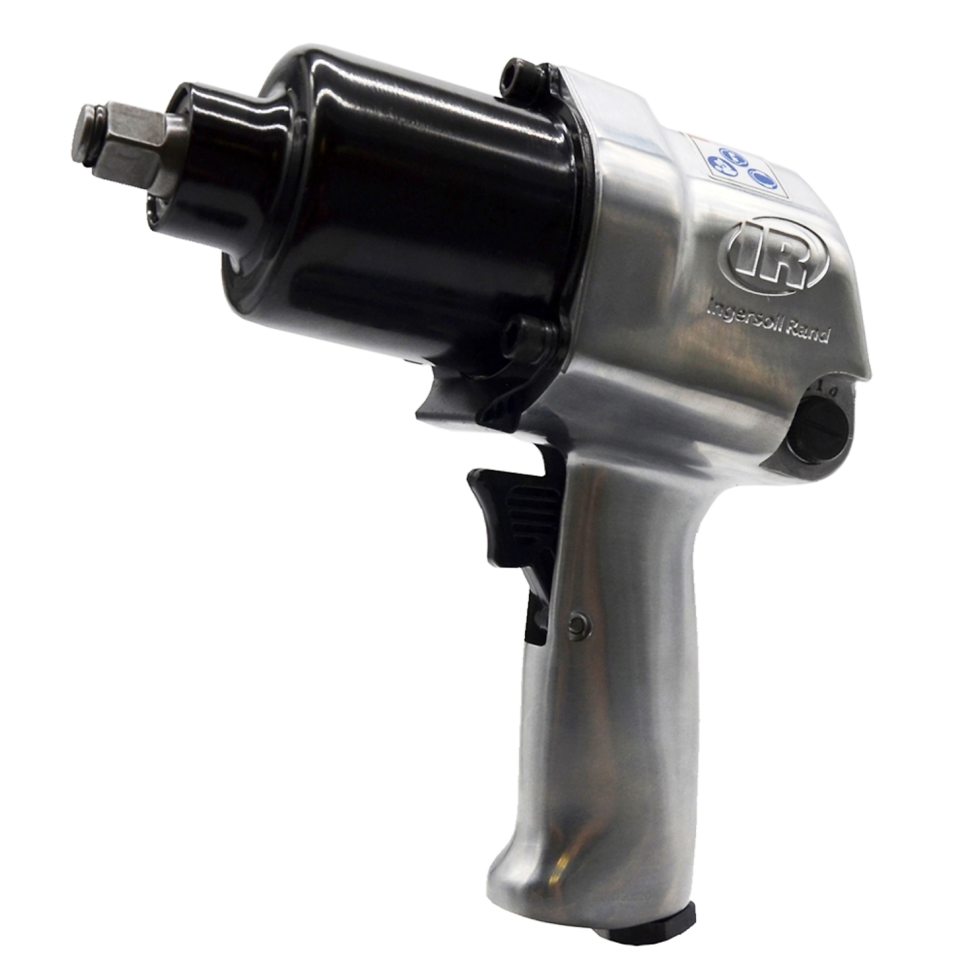 Ingersoll Rand, 1/2in. Air Impact Wrench 500ft.-lbs Pistol, Drive Size 1/2 in, Max. RPM 7000 ...