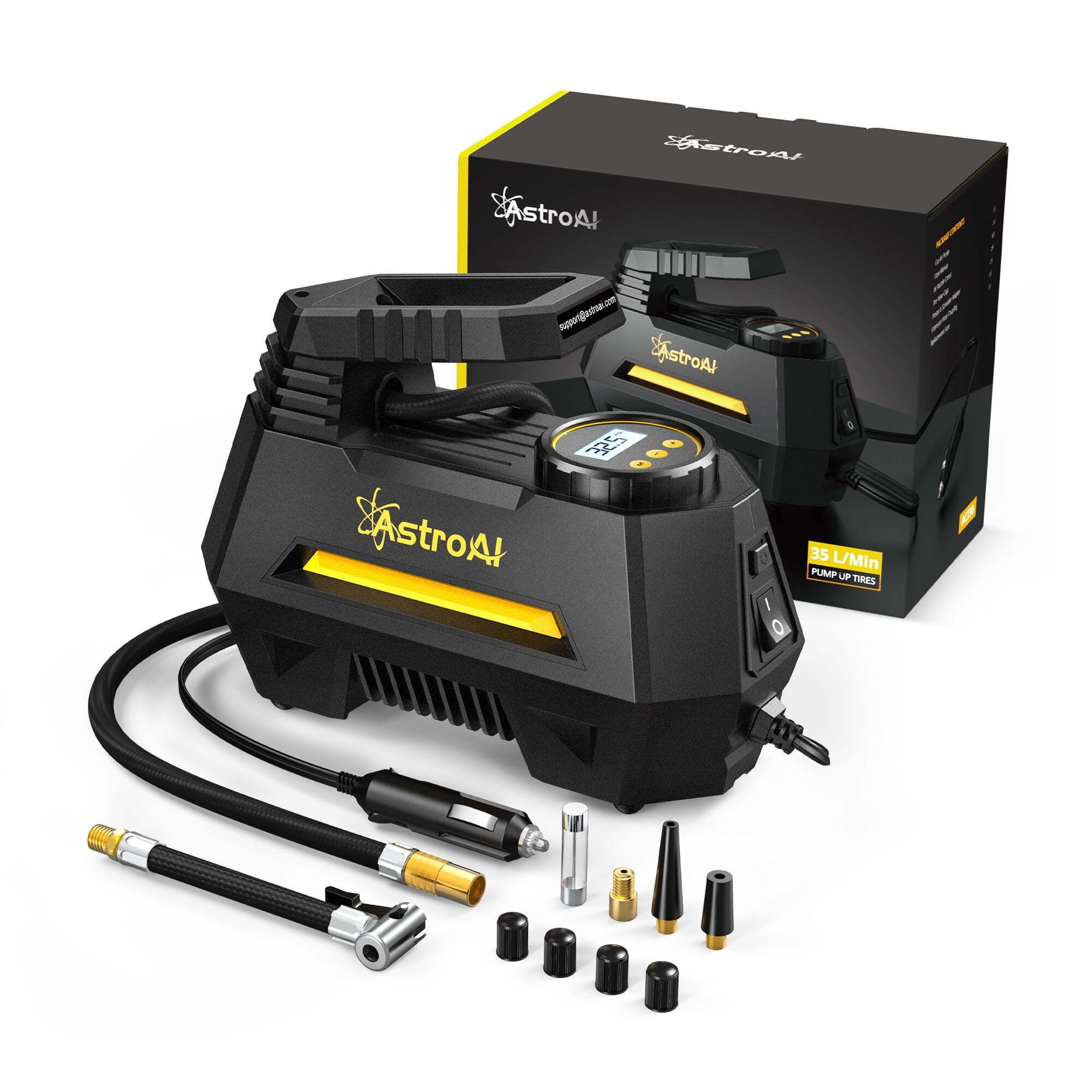 AstroAI Portable Tire Inflator, 100 PSI, Model# A220B | Northern Tool